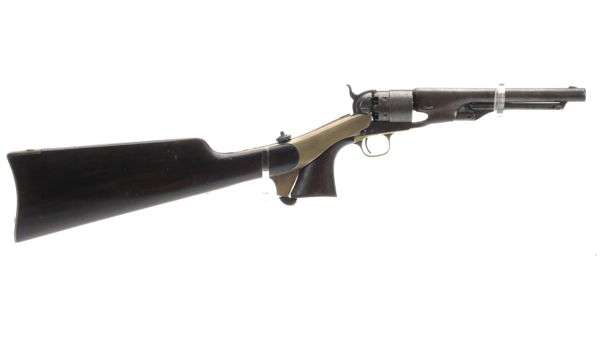 Colt Model 1860 Army Revolver with Stock | Rock Island Auction