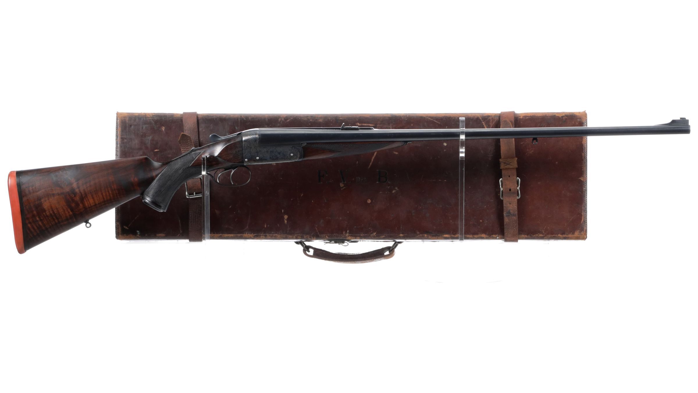 Engraved Alexander Henry Double Rifle with Case | Rock Island Auction