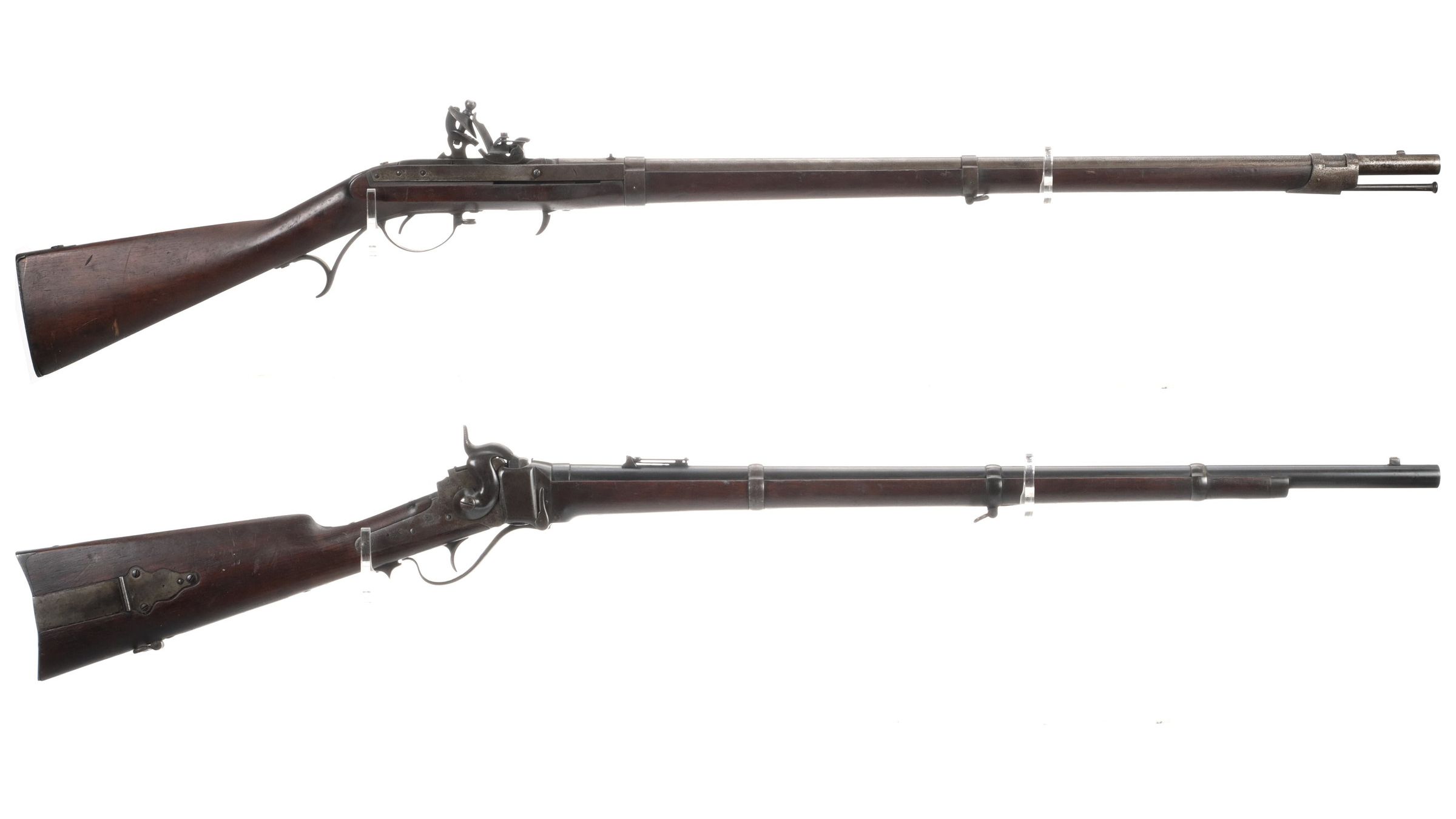 Two U.S. Martial Breech Loading Rifles | Rock Island Auction