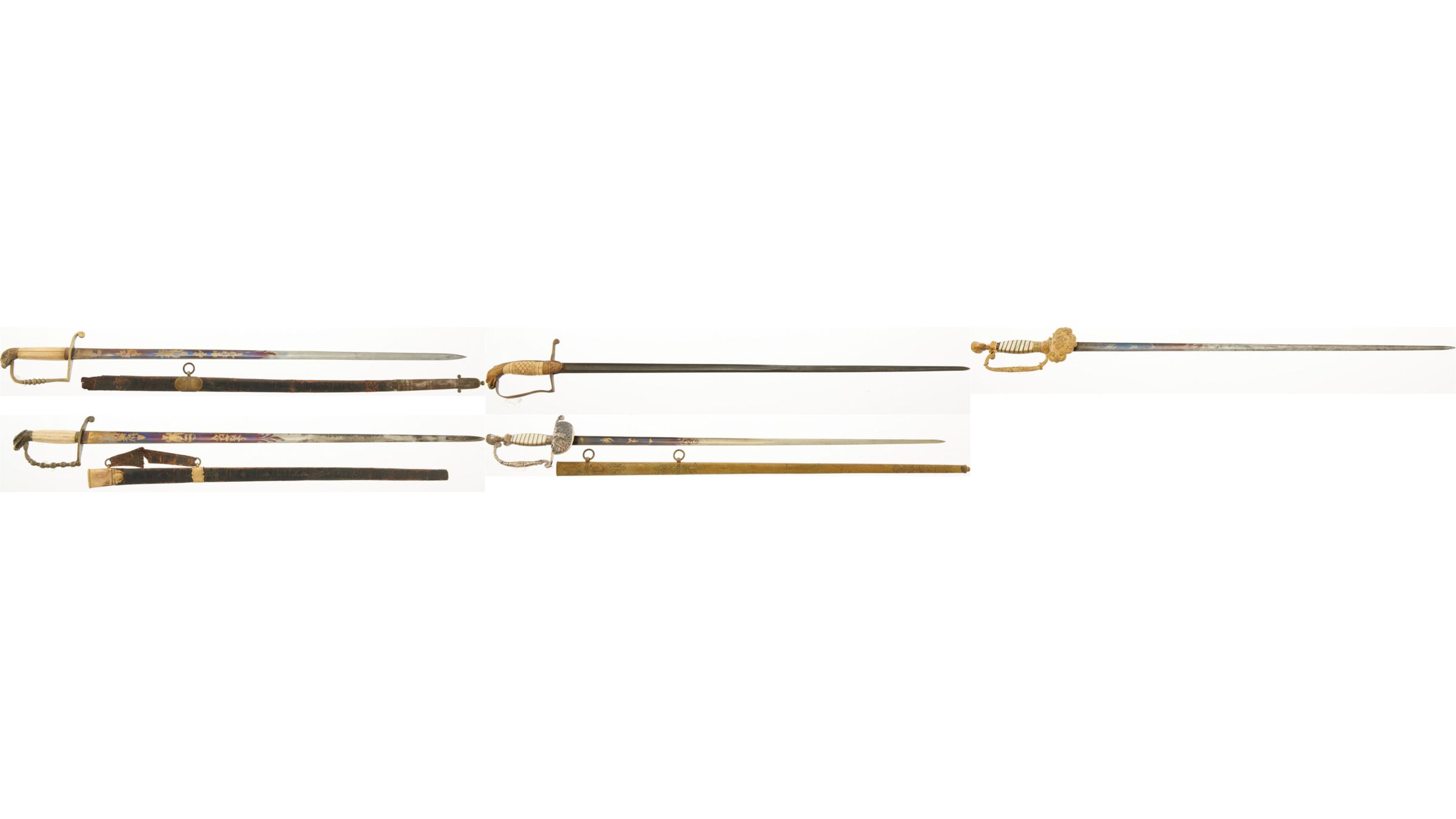 Five Antique American Swords | Rock Island Auction