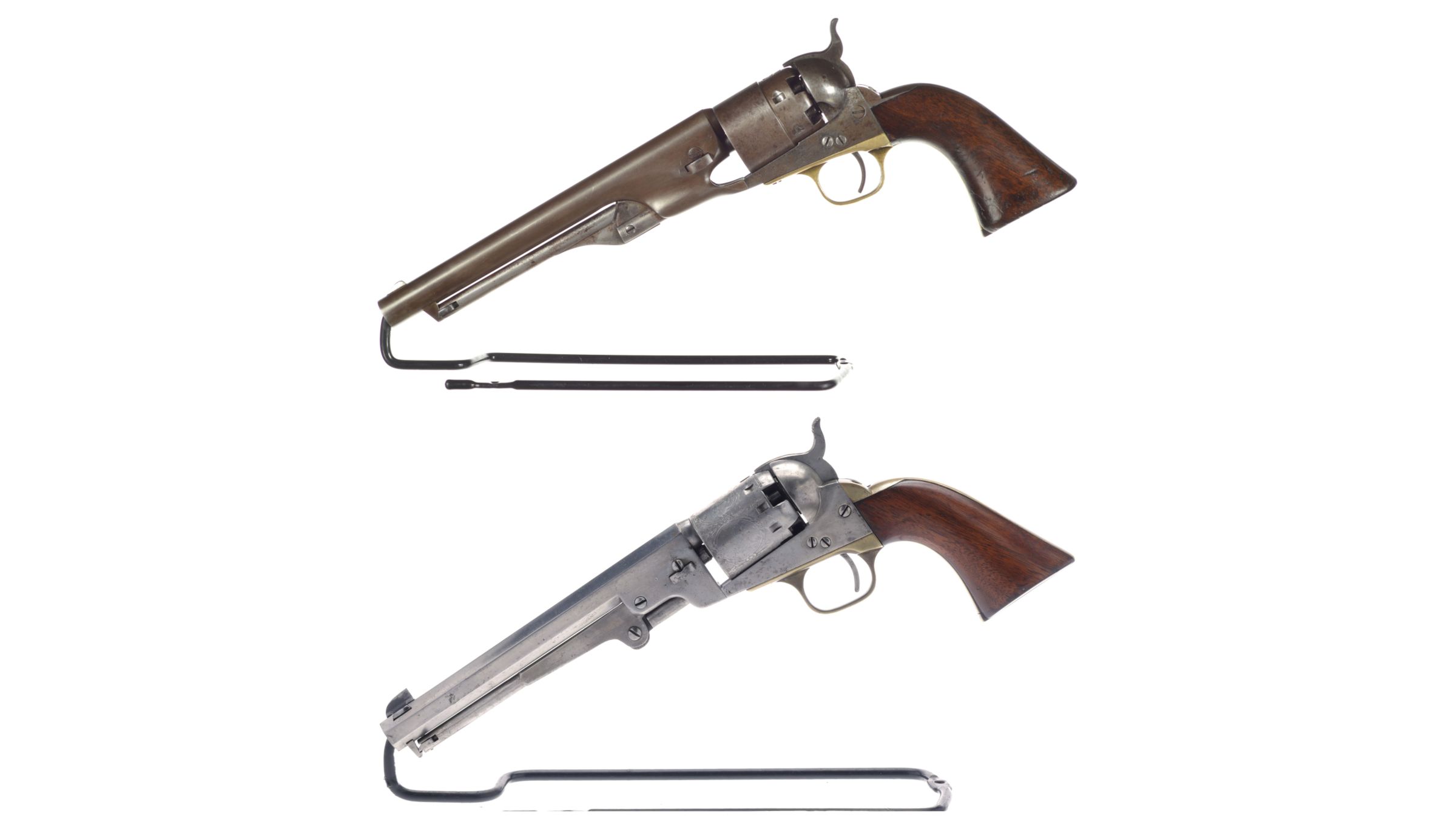 Two Antique Percussion Revolvers | Rock Island Auction