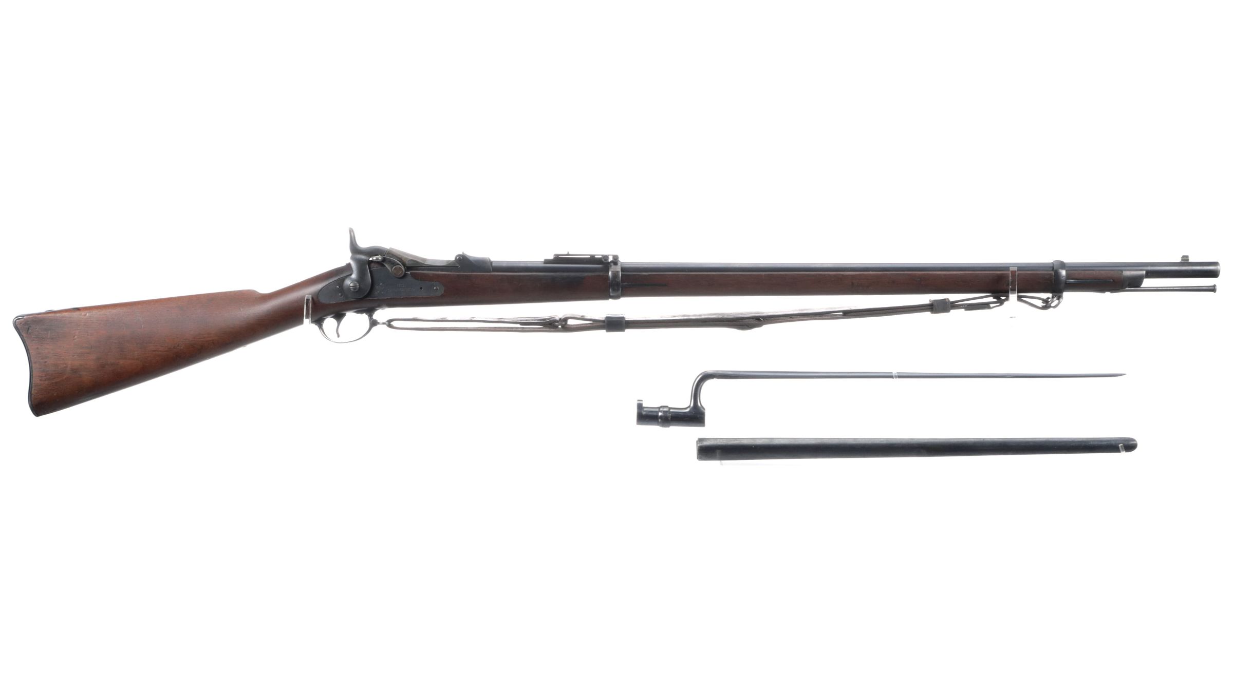U.S. Springfield Model 1884 Trapdoor Rifle with Bayonet | Rock Island ...