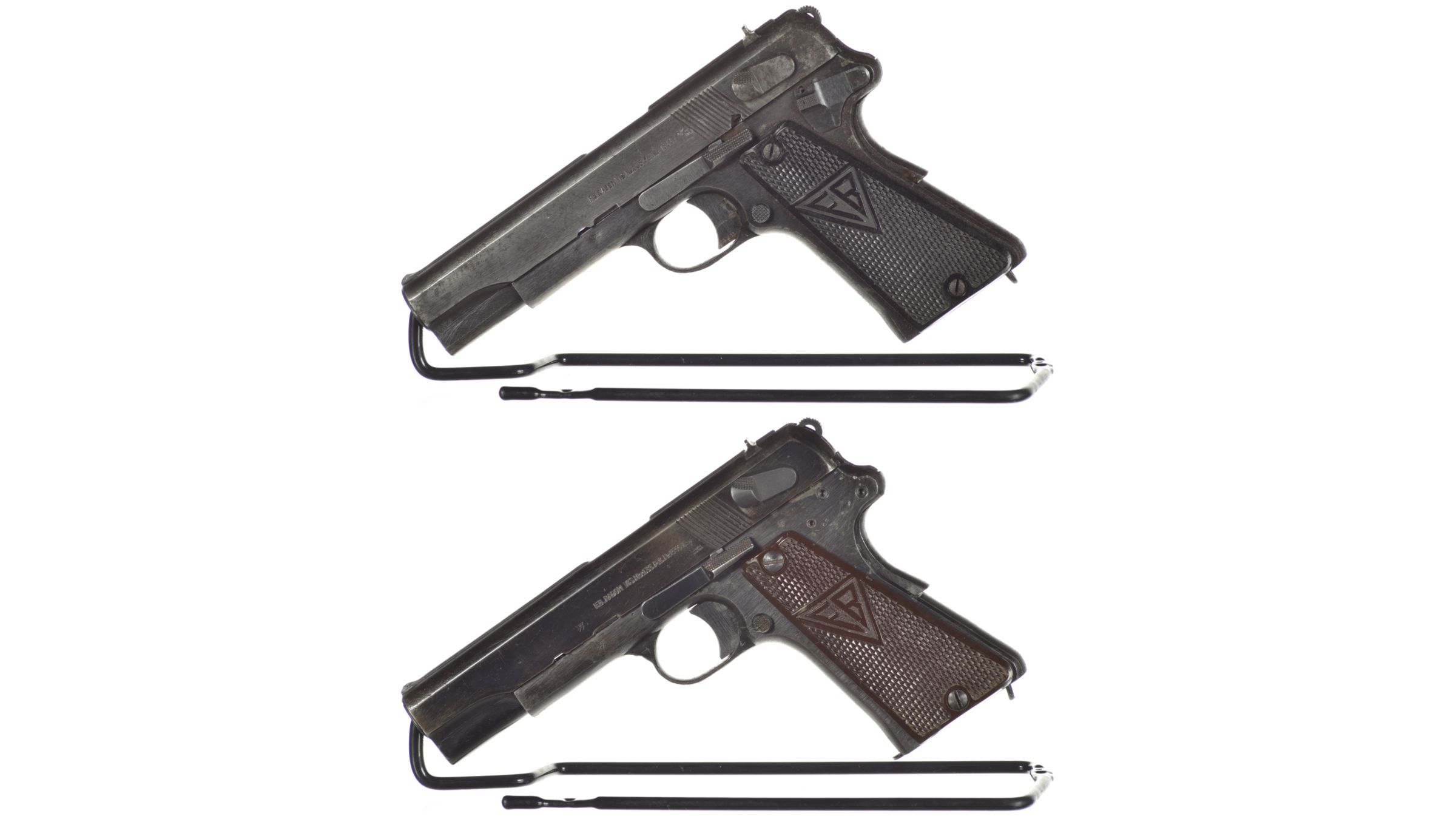 Two Occupation Era Polish Radom Vis 35 Pistols with Holsters | Rock ...