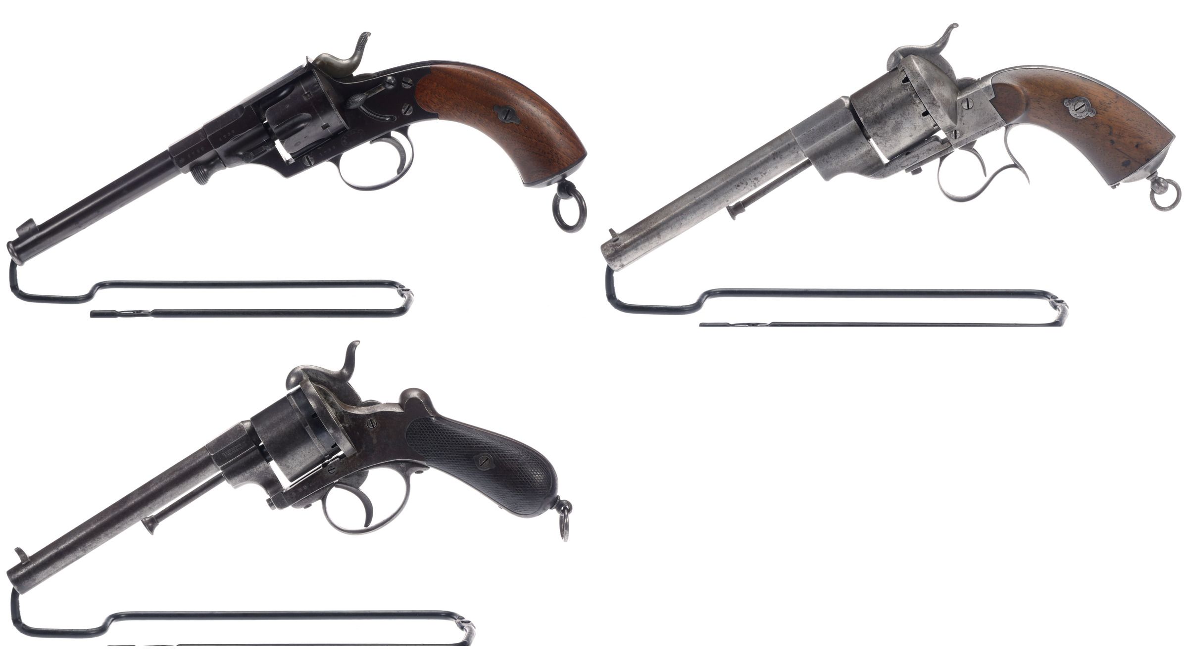 Three European Revolvers | Rock Island Auction