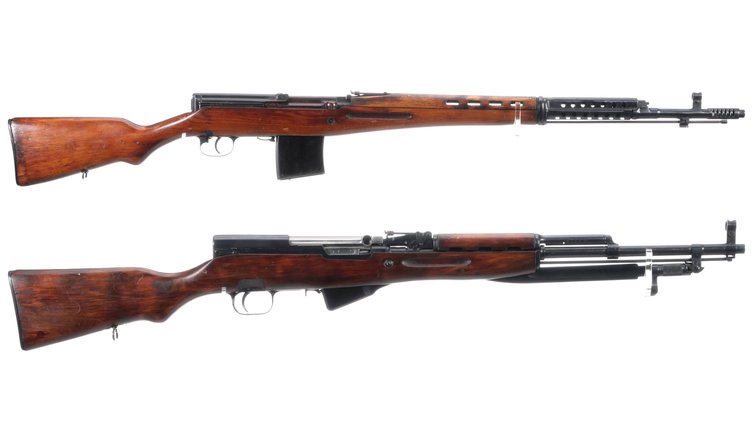 Two Soviet Semi-Automatic Military Rifles | Rock Island Auction
