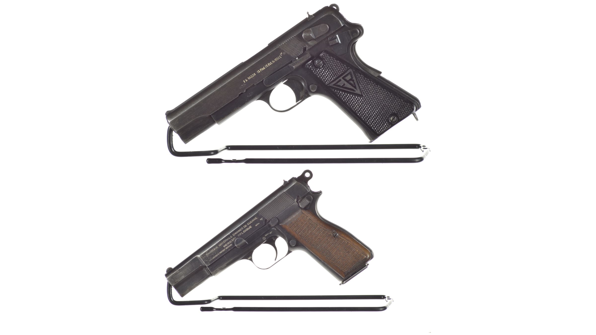 Two German Occupation Semi-Automatic Pistols | Rock Island Auction