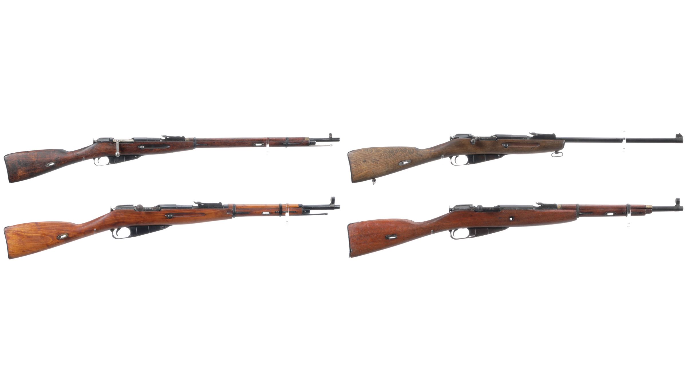 Four Russian Mosin Nagant Longarms | Rock Island Auction