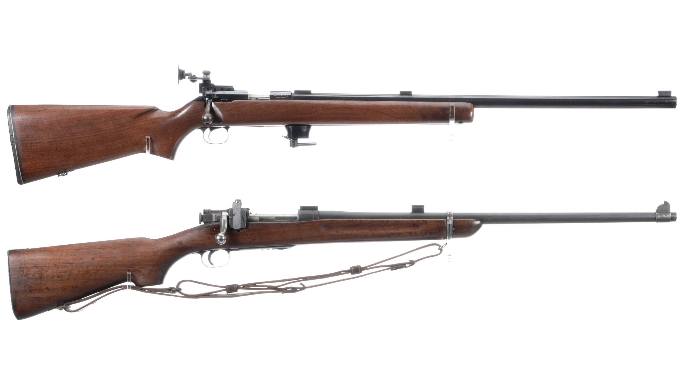 Two Rimfire Bolt Action Rifles | Rock Island Auction