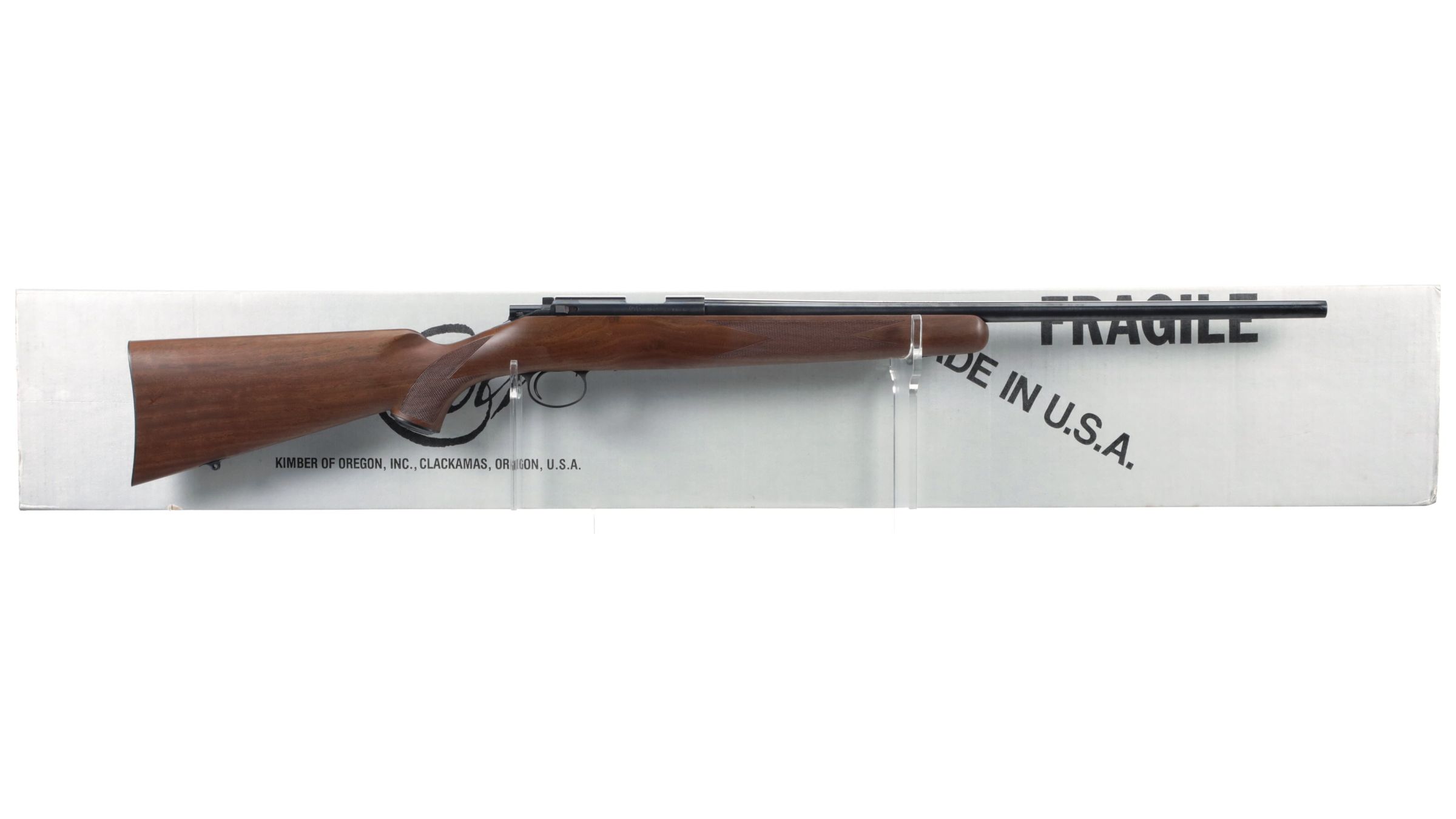 Left Handed Kimber Model 82 Bolt Action Rifle with Box | Rock Island ...