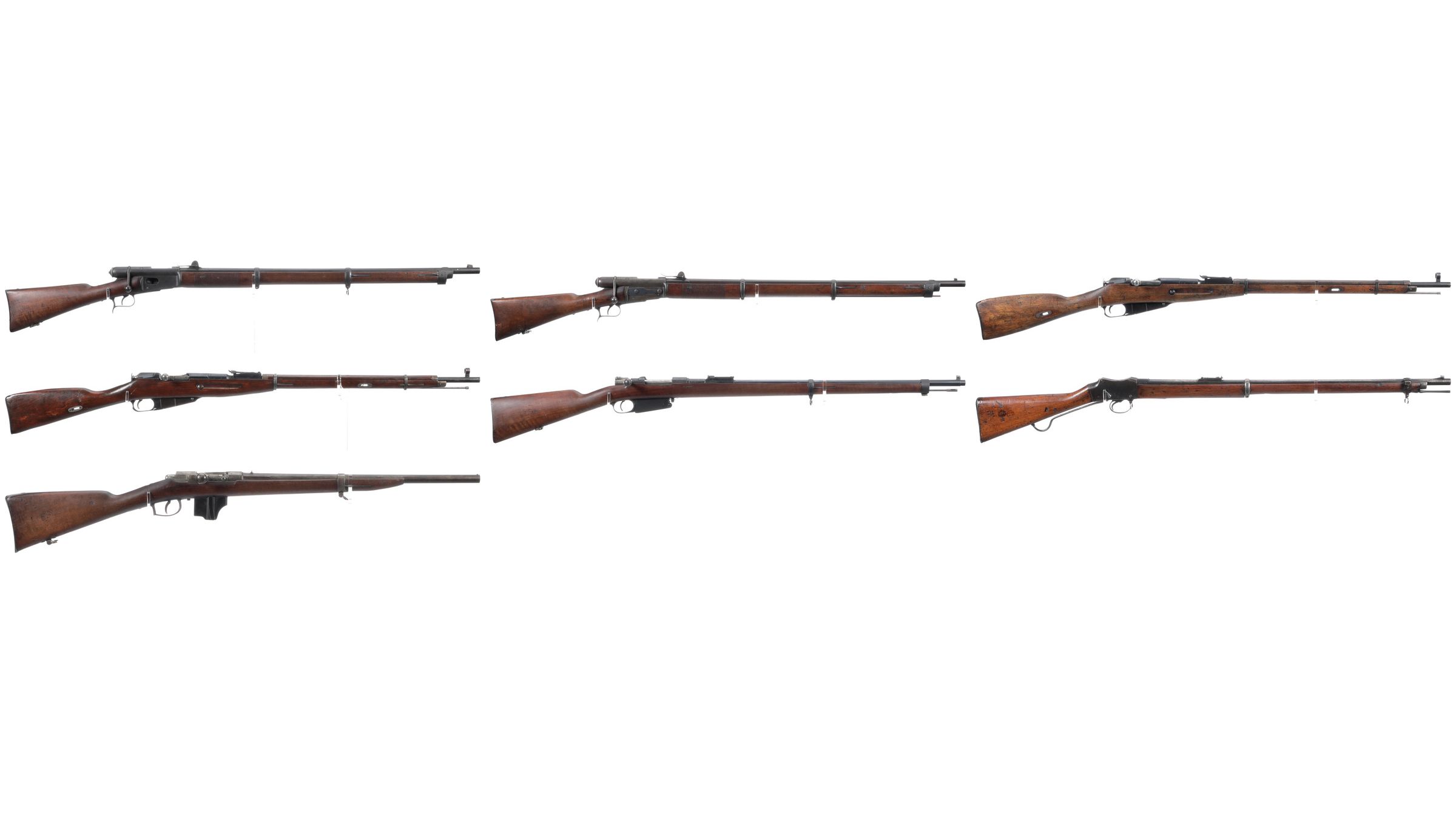 Seven European Military Bolt Action Rifles | Rock Island Auction