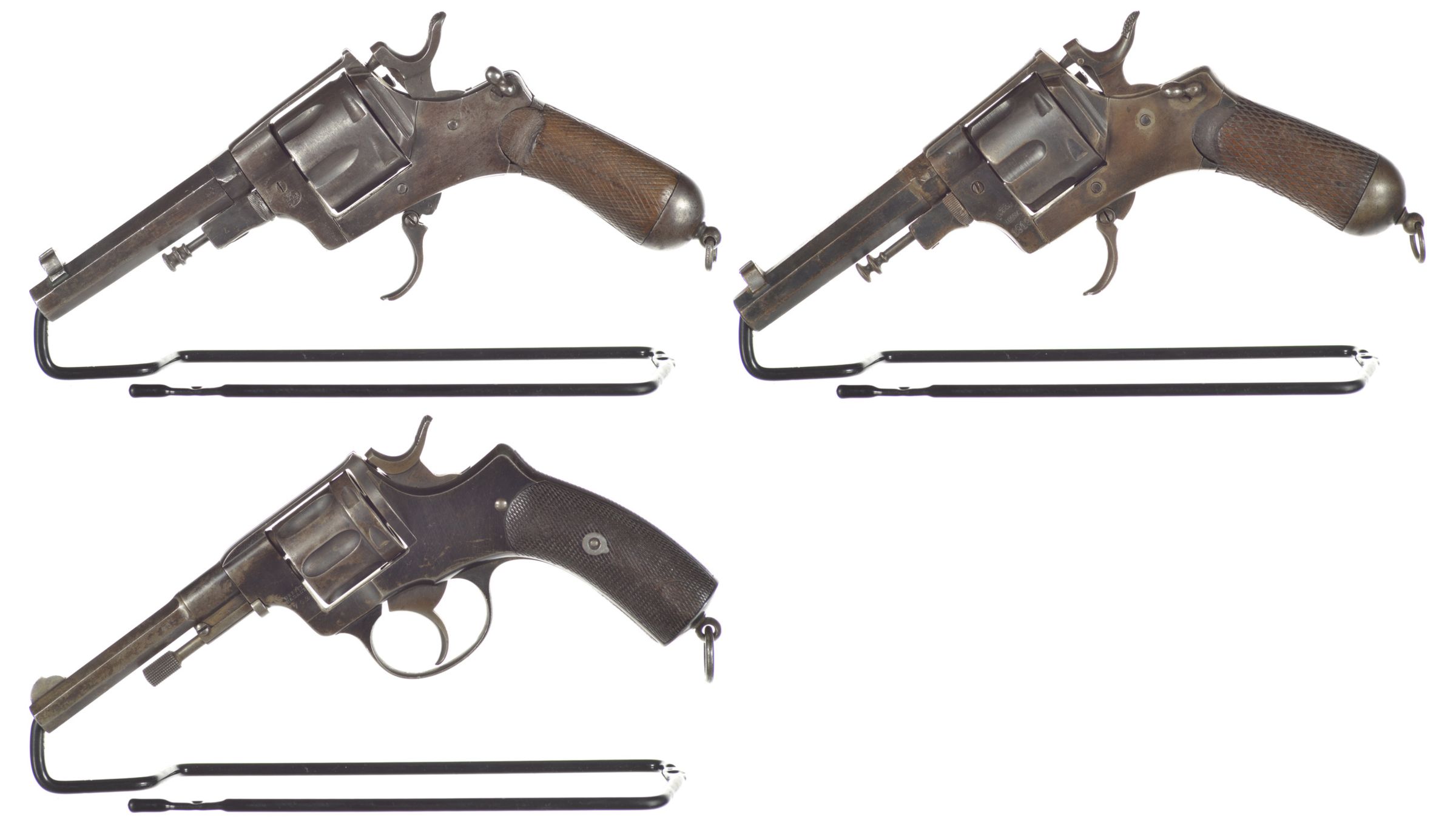 Three European Military Double Action Revolvers | Rock Island Auction
