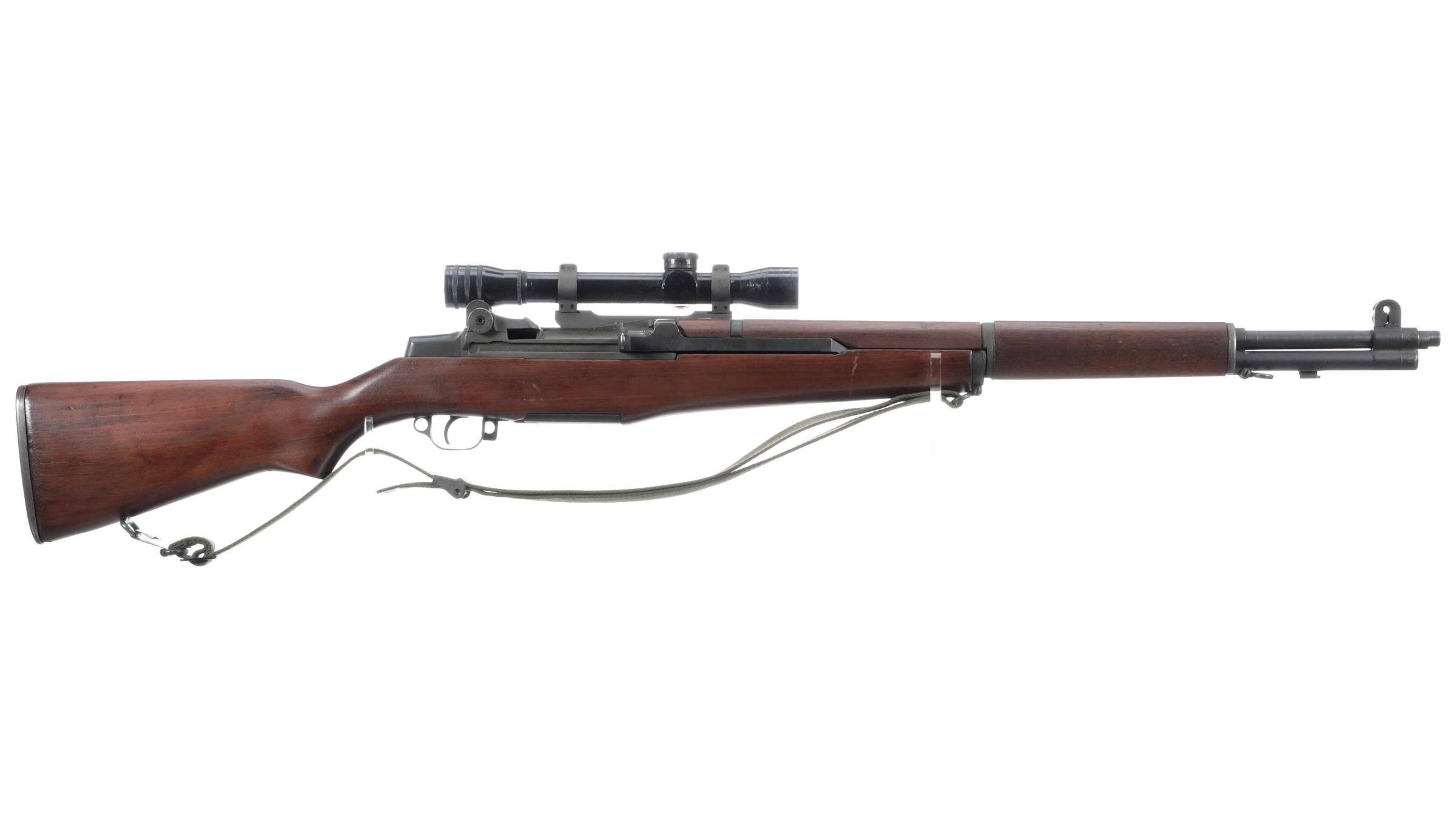Winchester M1C Style Garand Rifle with USMC Kollmorgen Scope | Rock ...