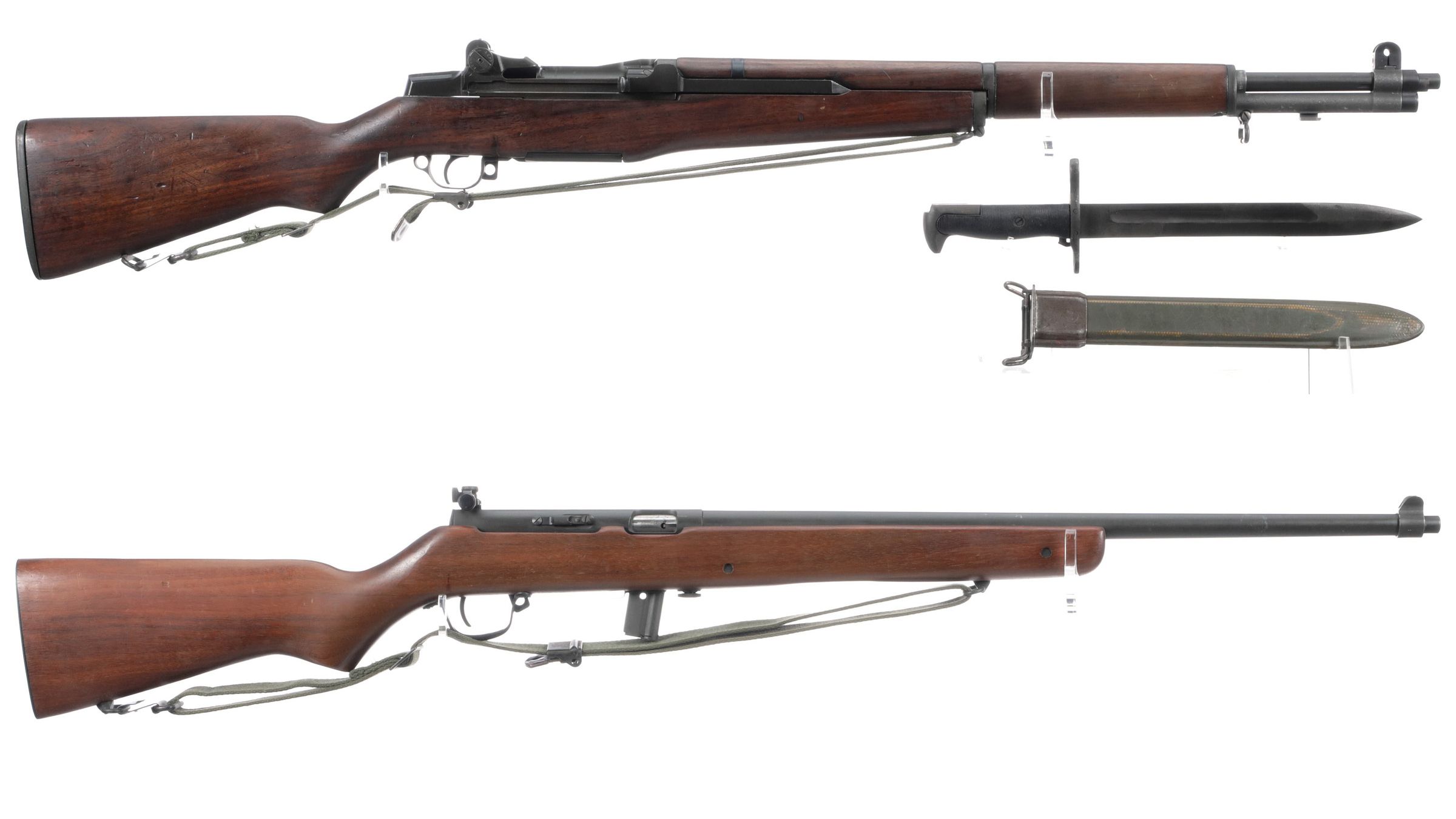 Two U.S. Military Semi-Automatic Rifles | Rock Island Auction