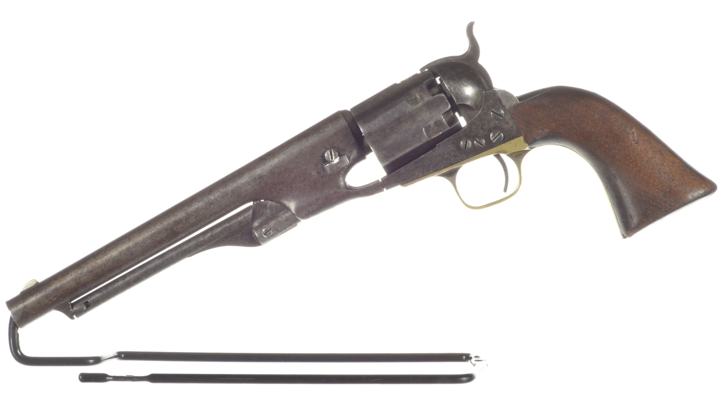 Colt Model 1860 Army Percussion Revolver with Fluted Cylinder | Rock ...
