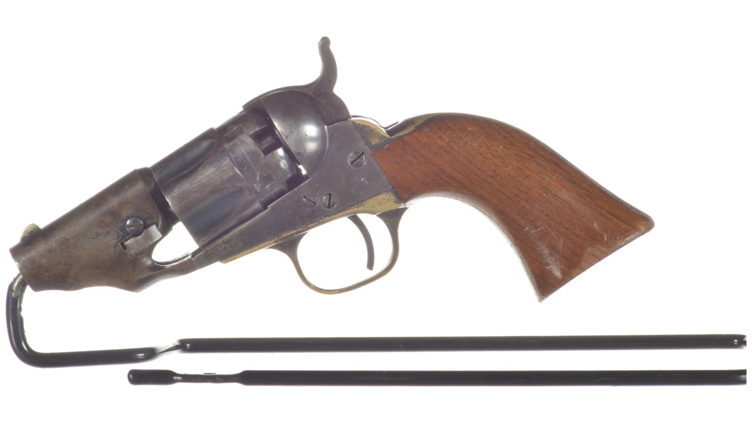 'Belly Gun' Style Colt Model 1862 Police Percussion Revolver | Rock ...