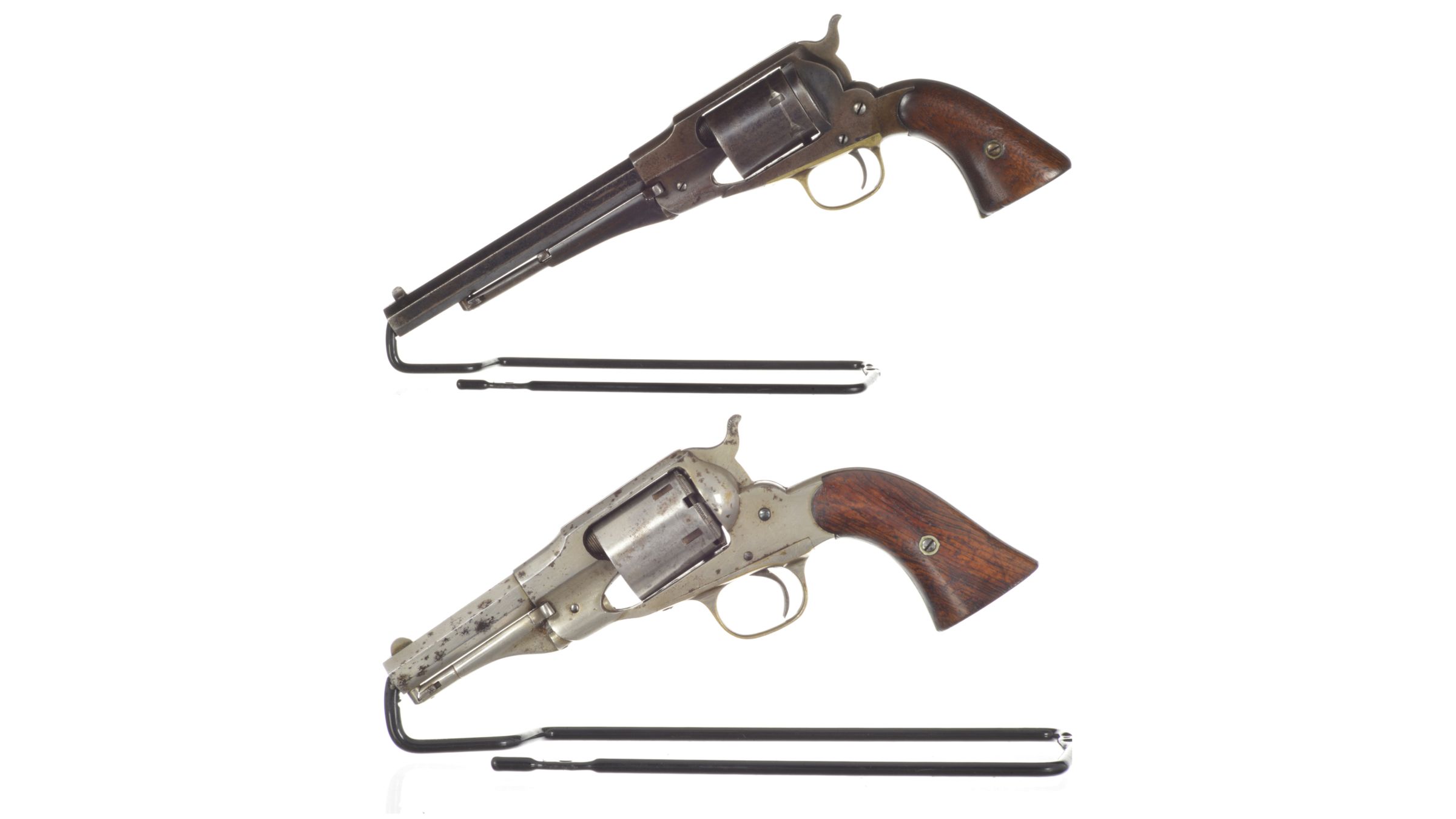 Two Remington Cartridge Conversion Revolvers | Rock Island Auction