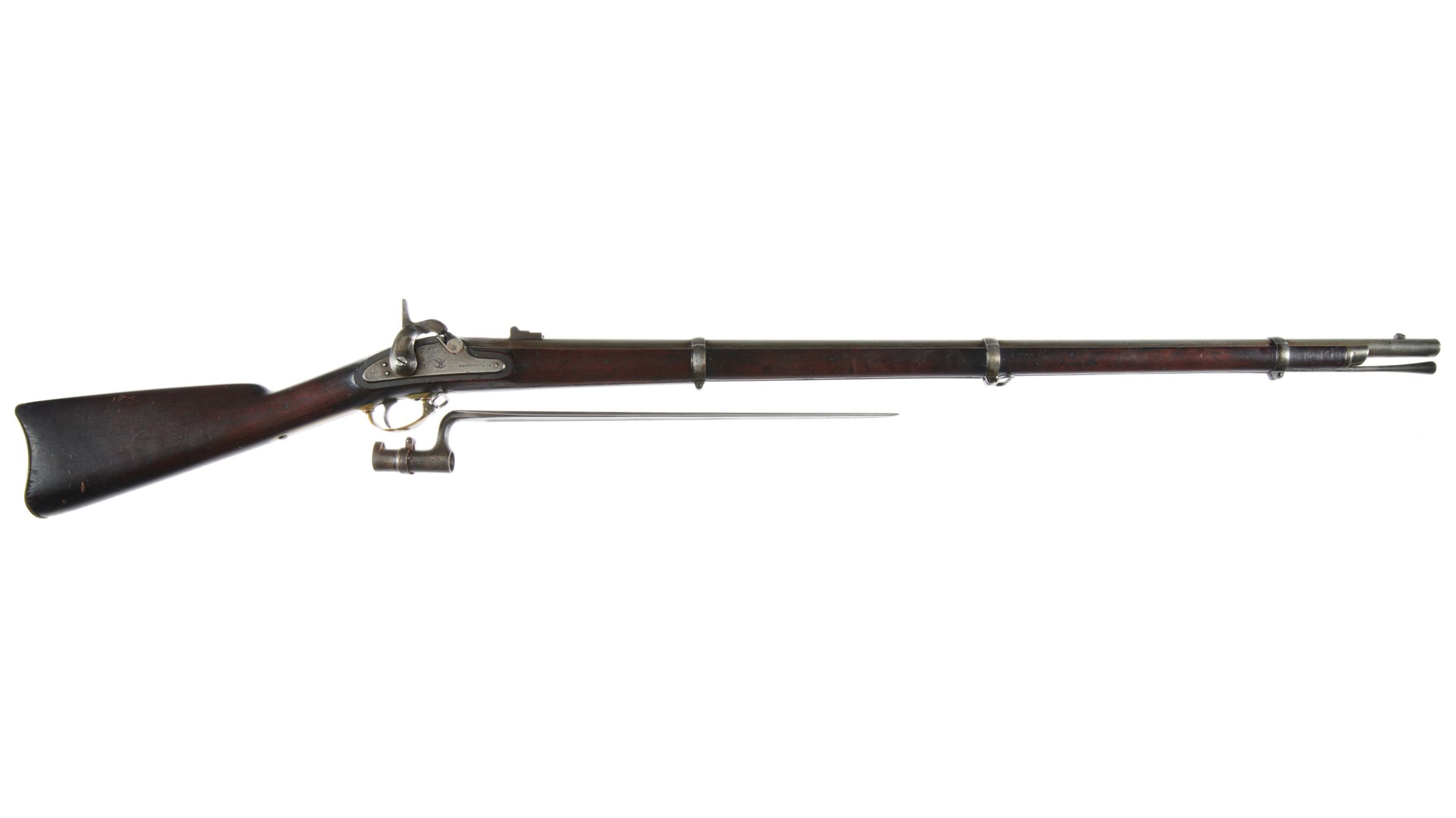 CSA Fayetteville Marked Model 1861 Percussion Rifle-Musket | Rock ...