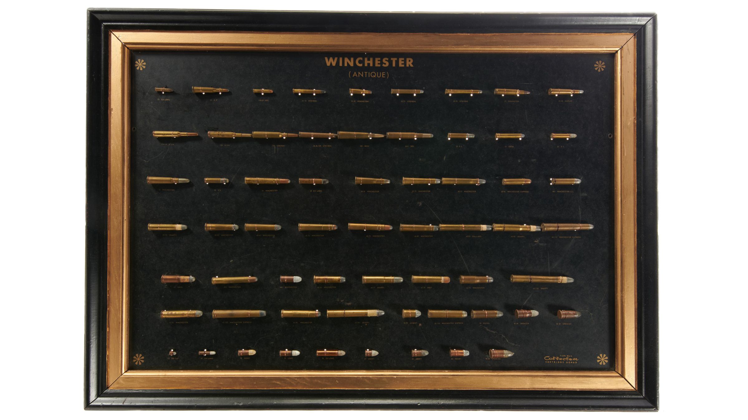Collectem Cartridge Display Bullet Board | Rock Island Auction