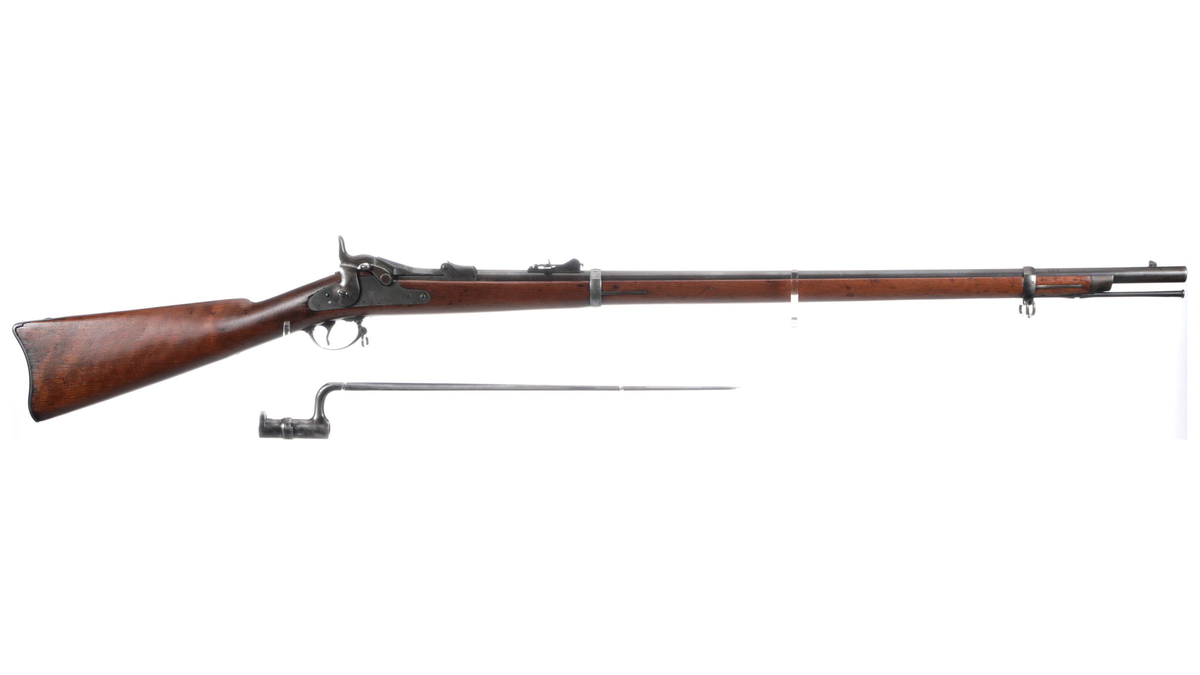 U.S. Springfield Model 1879 Trapdoor Rifle with Bayonet | Rock Island ...