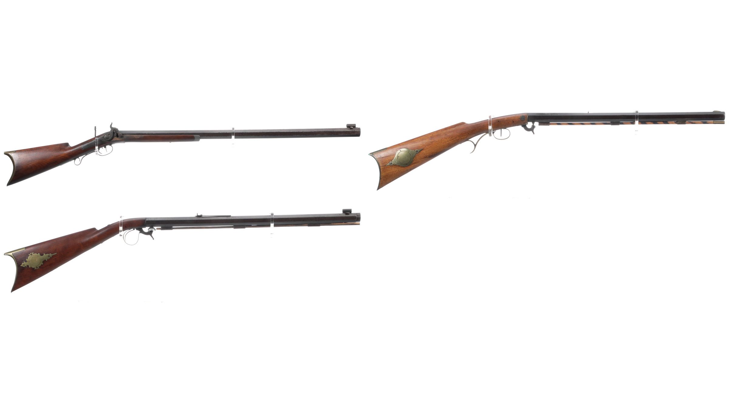 Three American Percussion Rifles | Rock Island Auction