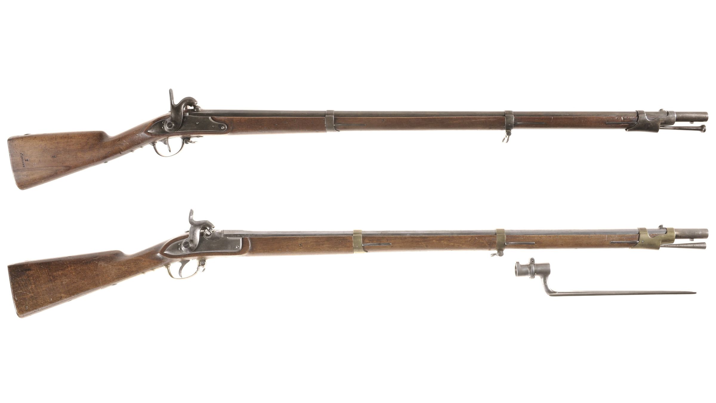 Two European Percussion Muskets | Rock Island Auction