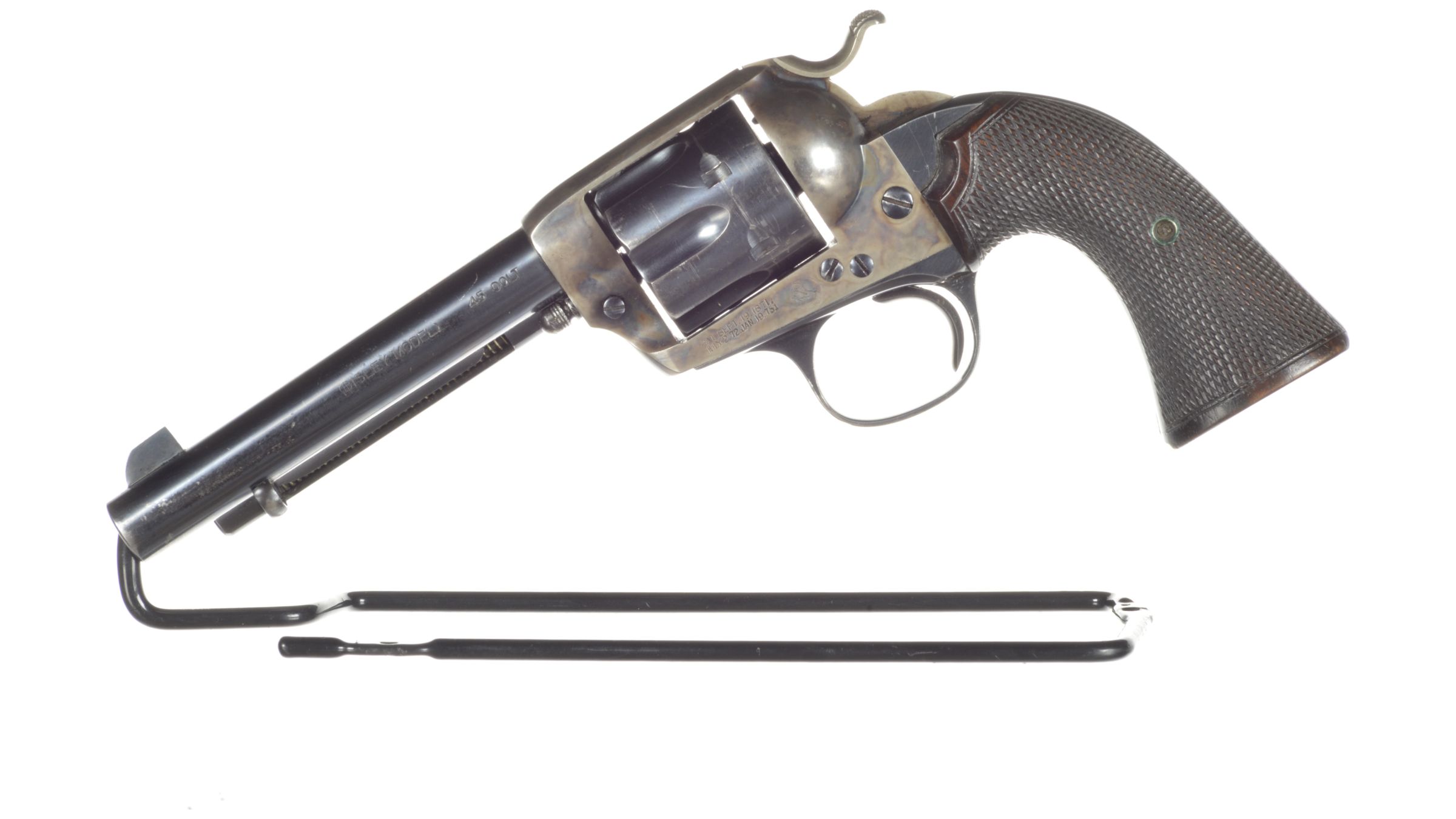 Colt First Generation Bisley Model Single Action Army Revolver | Rock ...