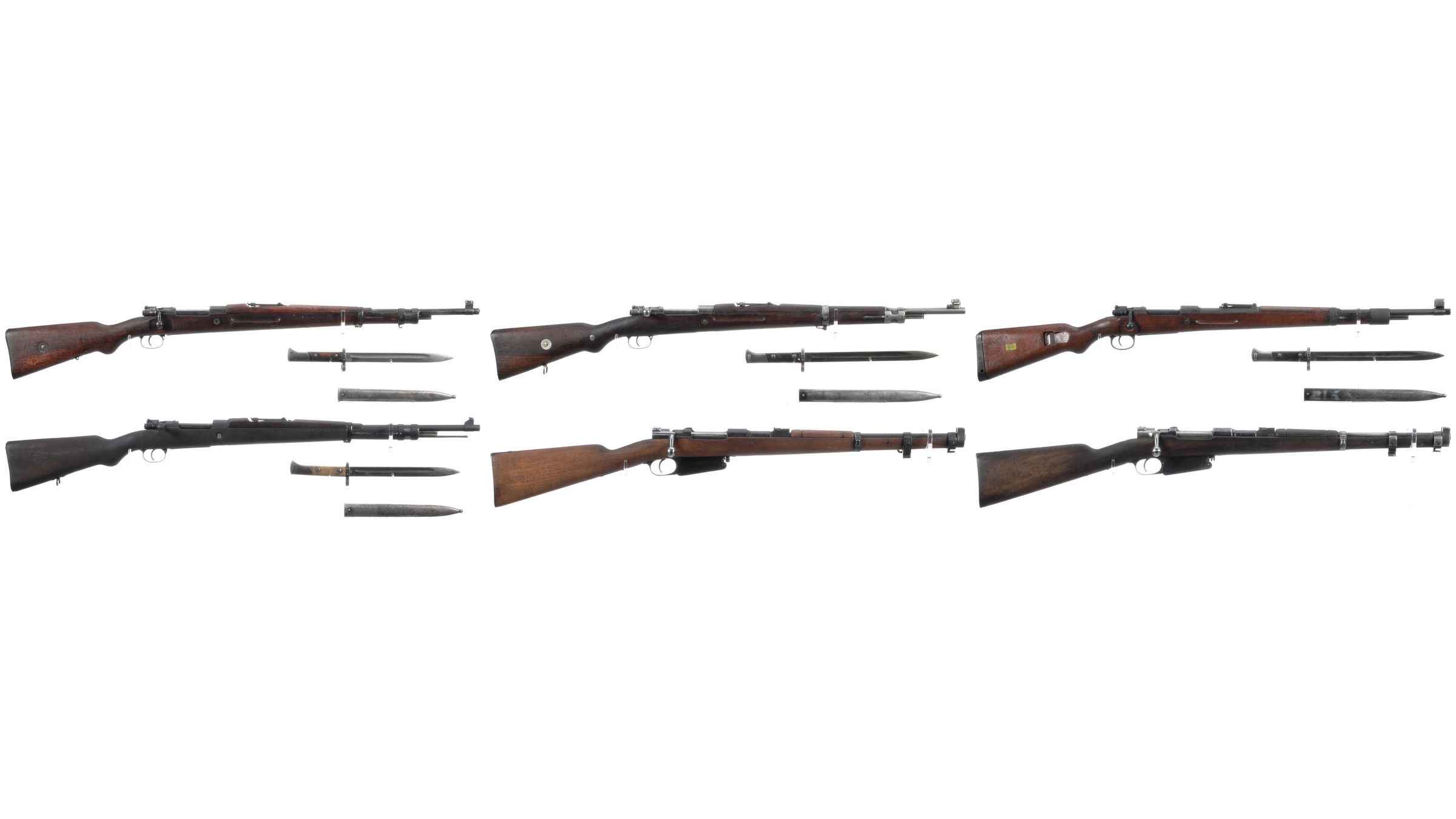 Six Military Pattern Bolt Action Rifles | Rock Island Auction
