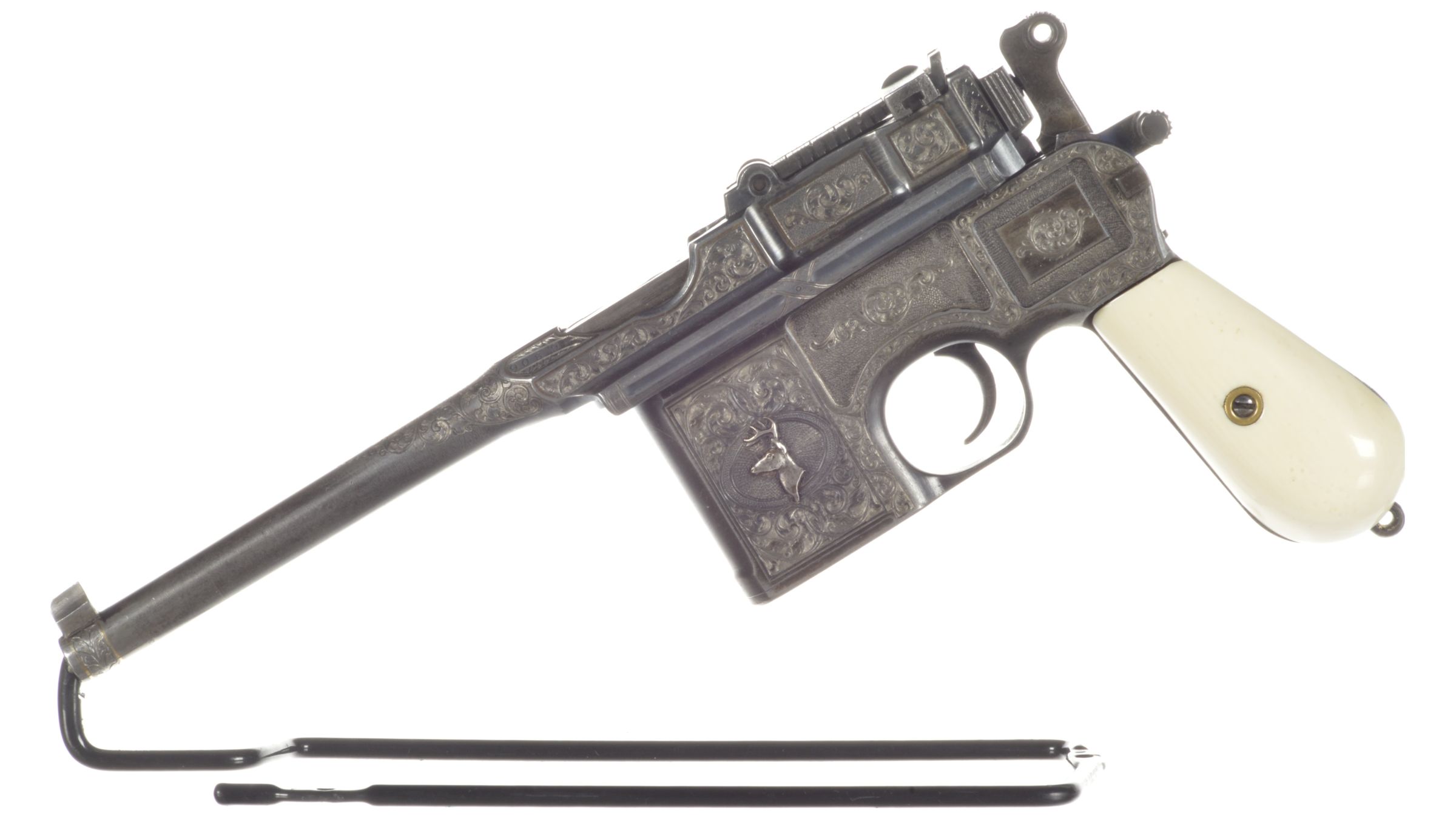Engraved Mauser C96 Semi-Automatic Pistol | Rock Island Auction