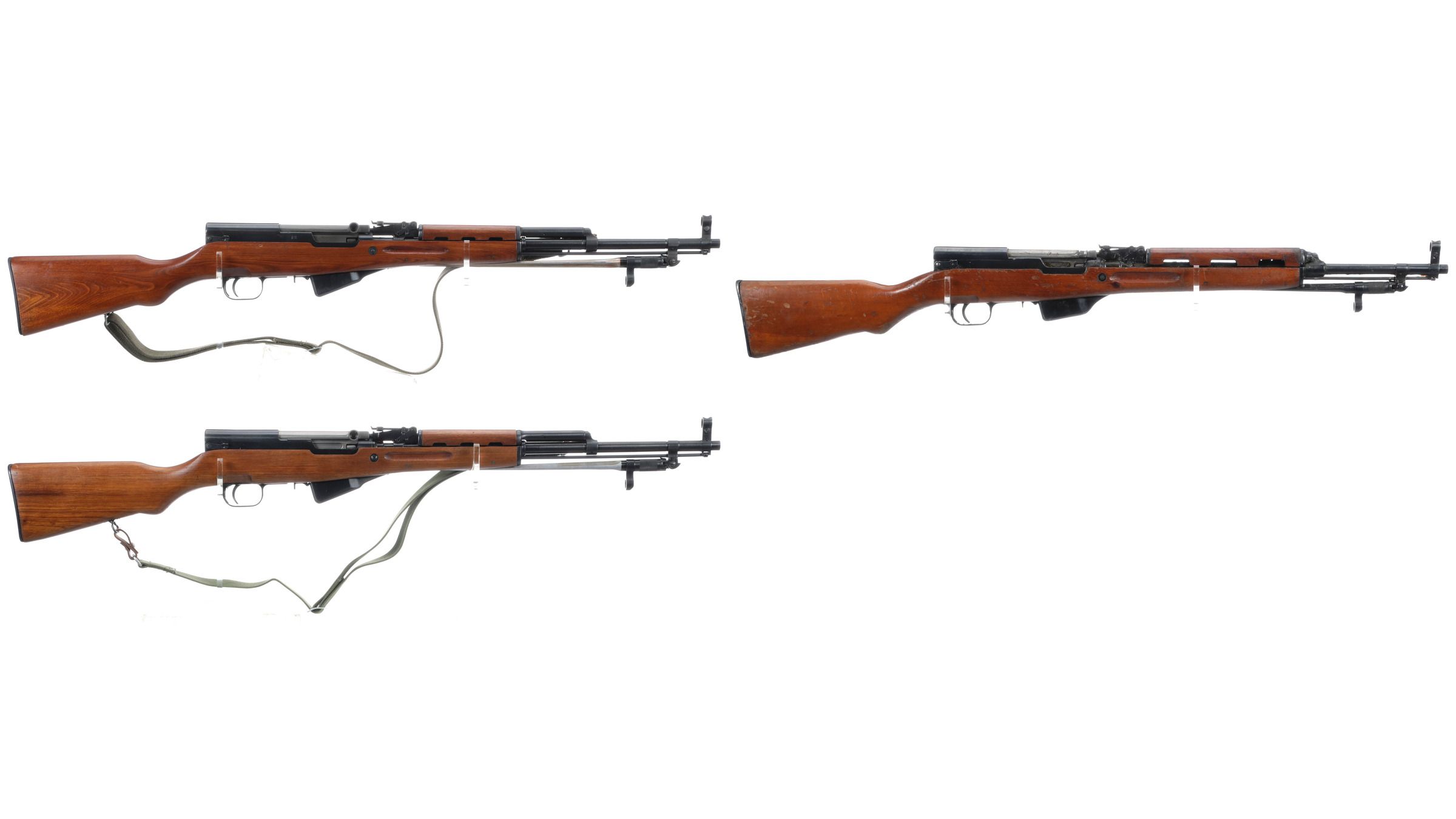 Three SKS Semi-Automatic Rifles | Rock Island Auction