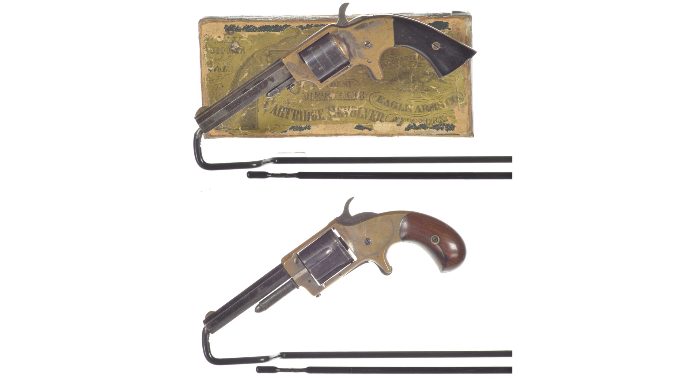 Two Antique American Spur Trigger Revolvers | Rock Island Auction