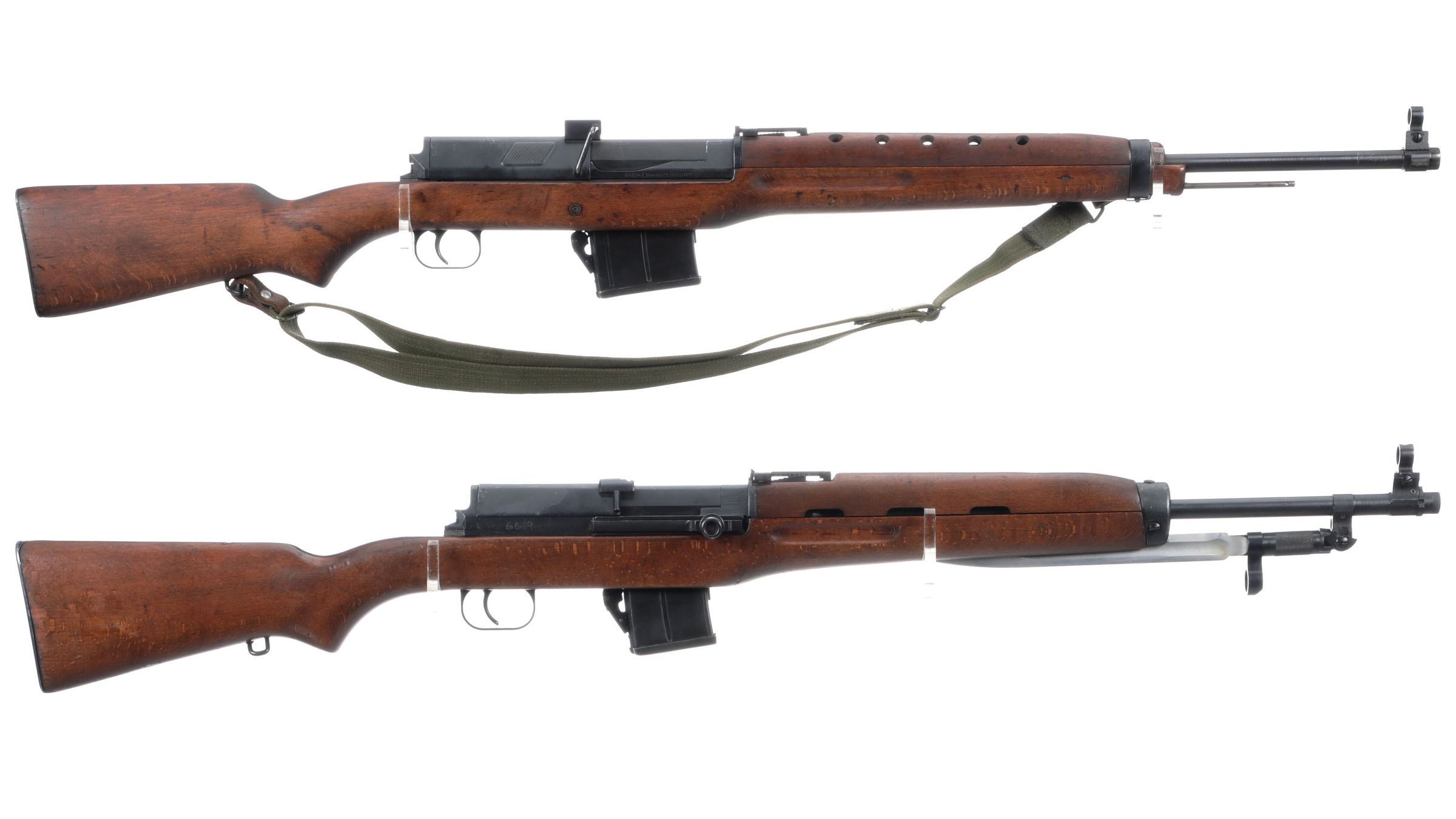 Two Egyptian Semi-Automatic Long Guns | Rock Island Auction