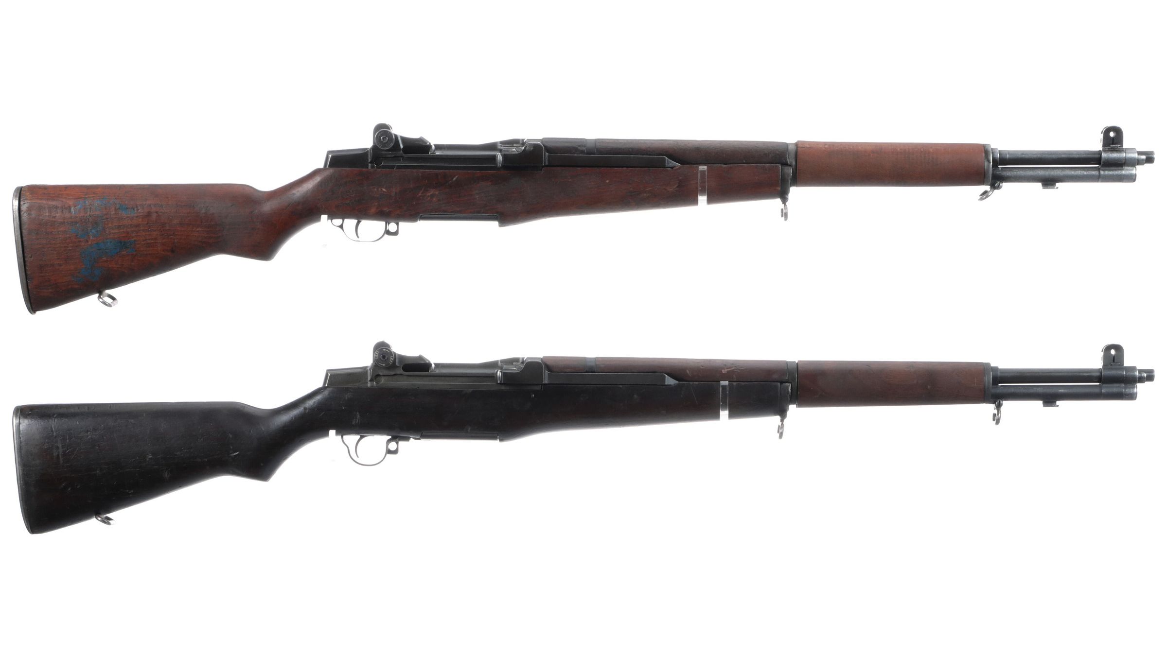 Two U.S. Military M1 Garand Semi Automatic Rifles | Rock Island Auction
