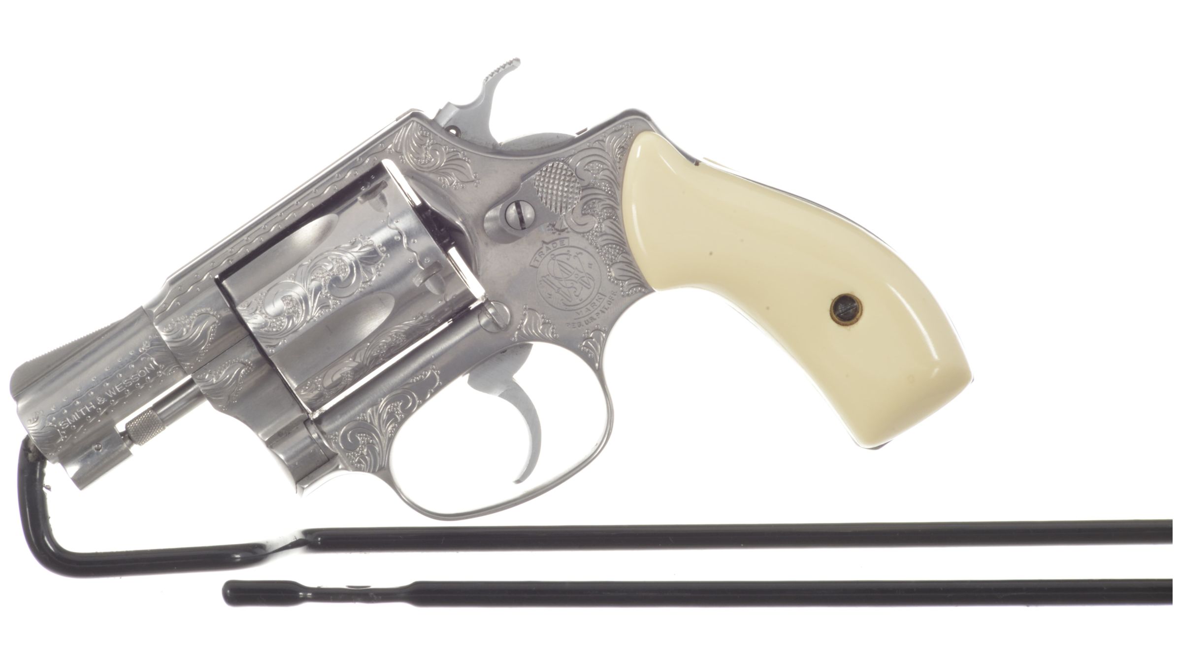 Engraved Smith & Wesson Model 60 Double Action Revolver | Rock Island ...