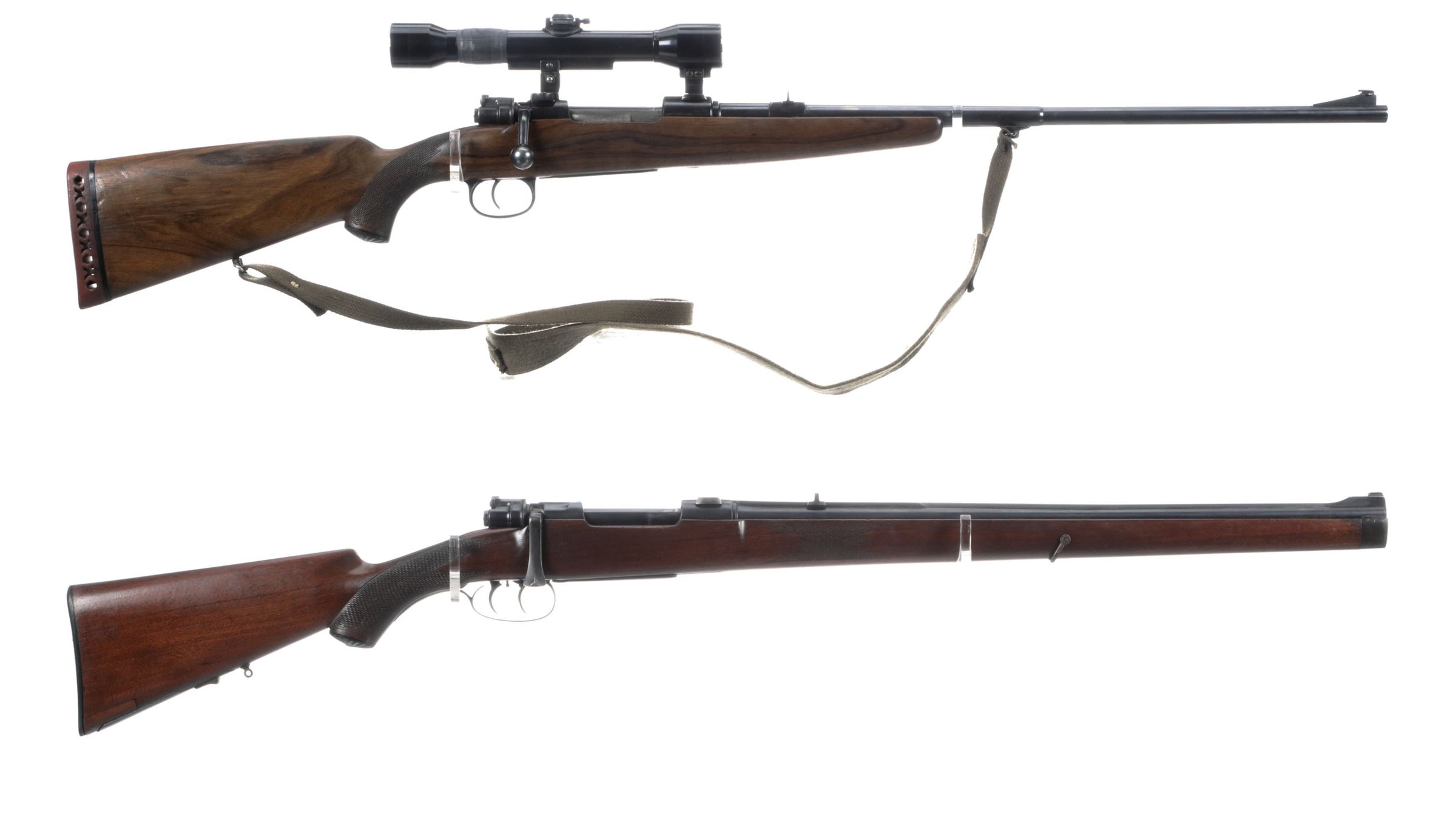 Two European Bolt Action Sporting Rifles | Rock Island Auction