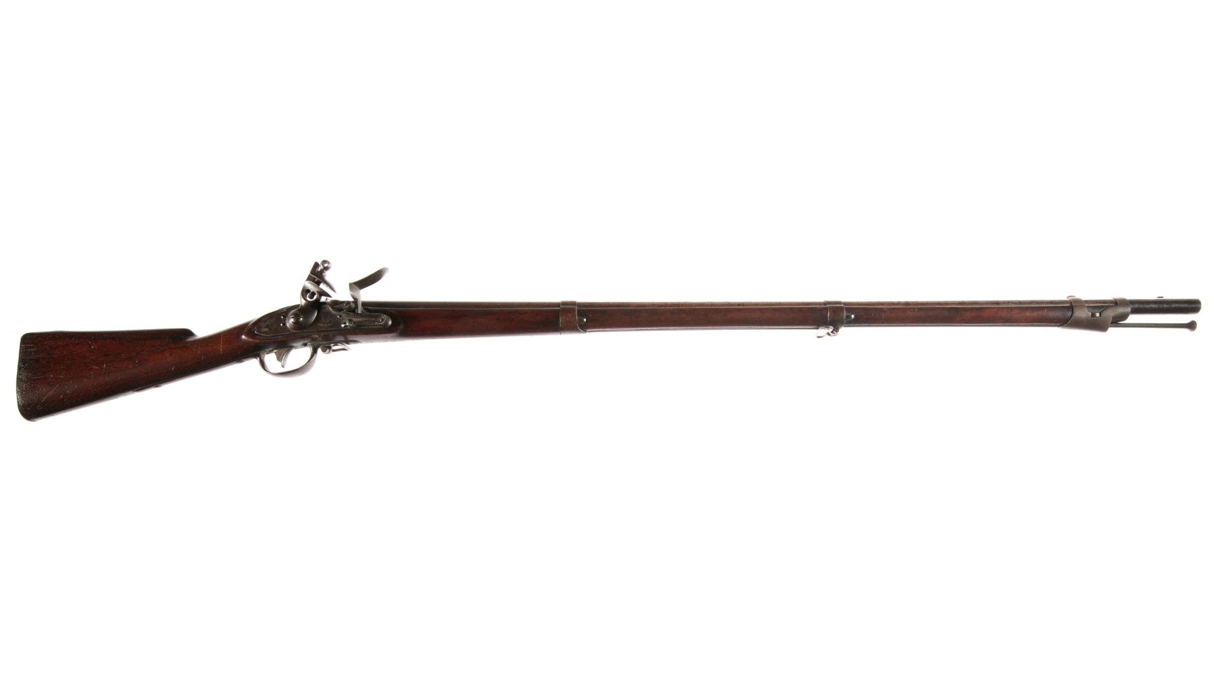 Documented U.S. Springfield Model 1812 Type II Flintlock Musket | Rock ...