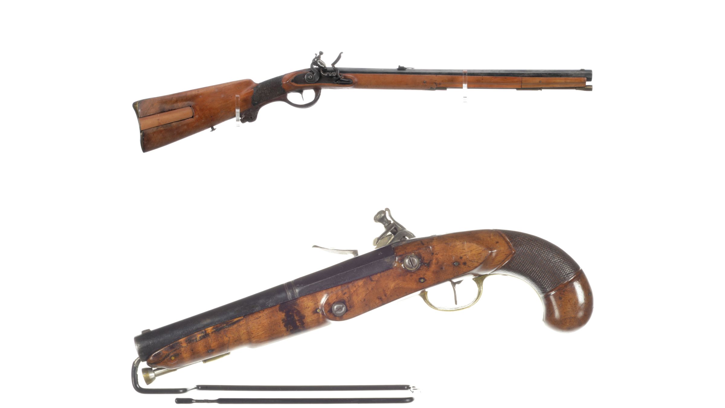 Two Flintlock Firearms | Rock Island Auction
