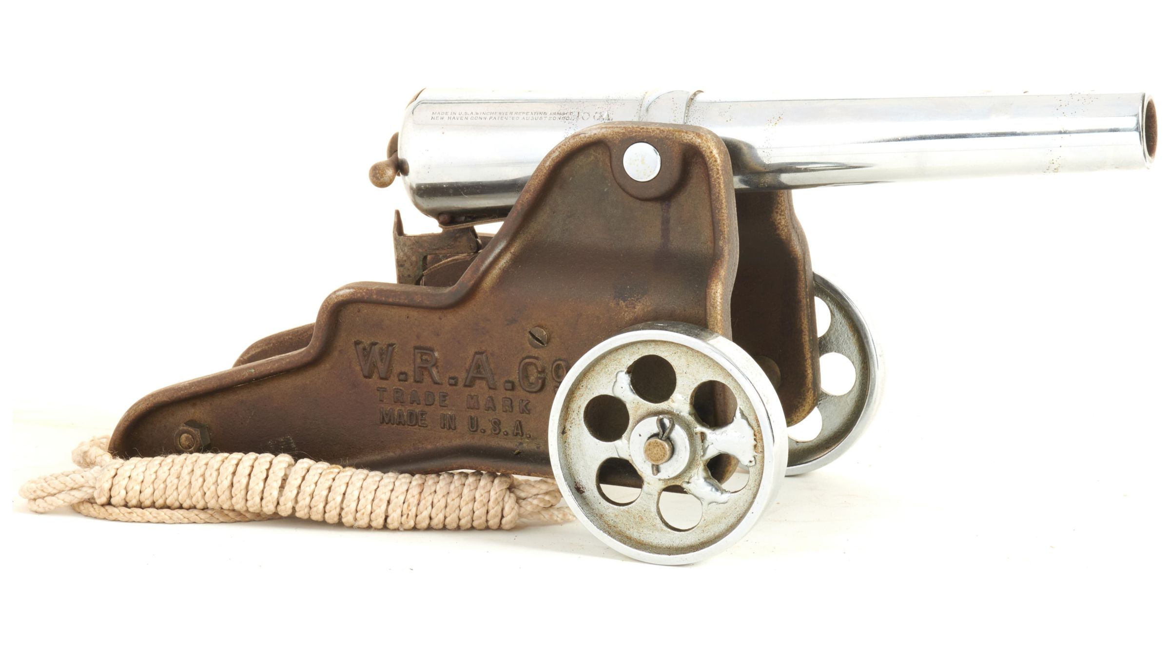 Chrome Plated Winchester 10 Gauge Breech Loading Signal Cannon | Rock ...