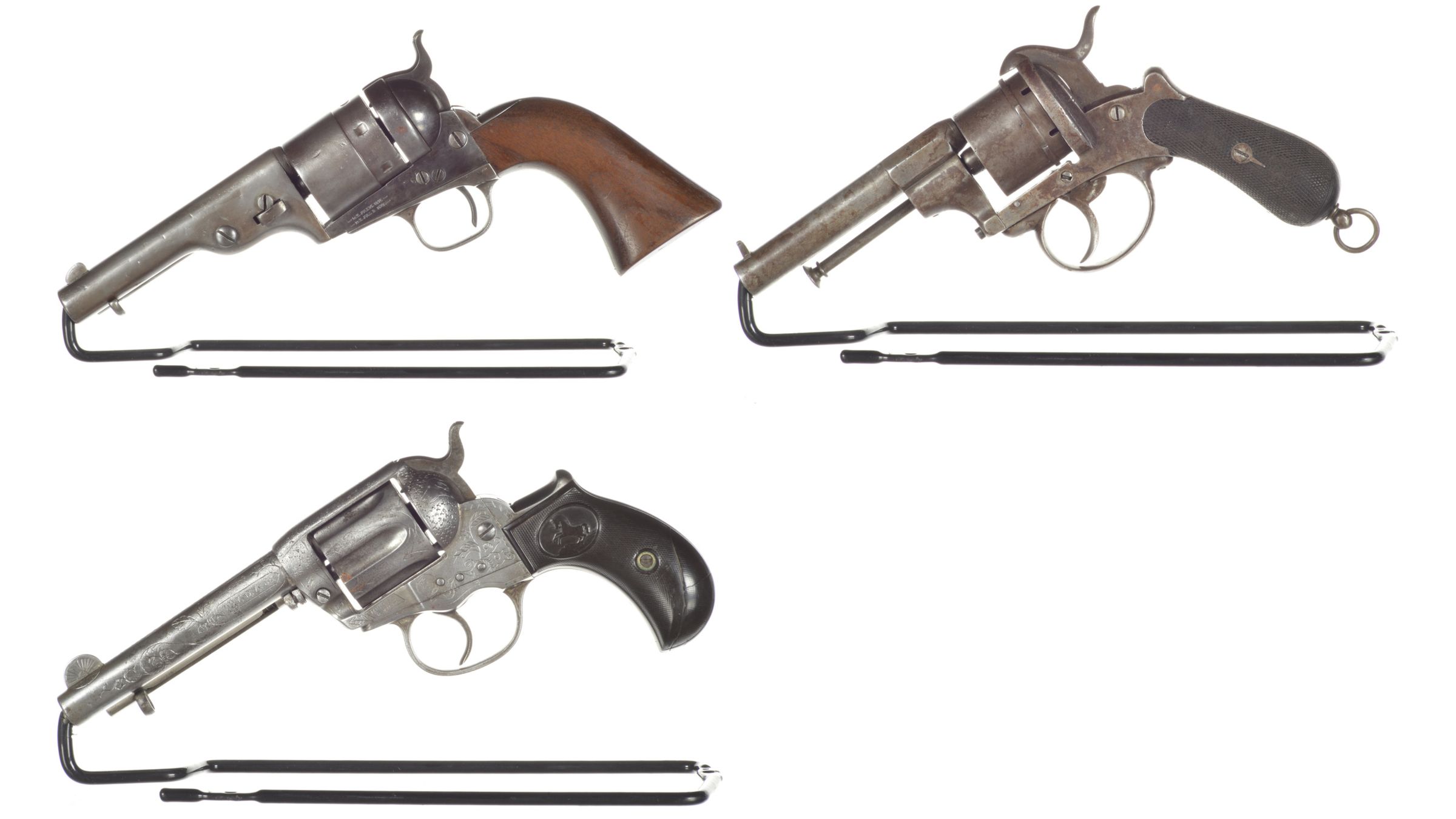Three Antique Cartridge Revolvers | Rock Island Auction