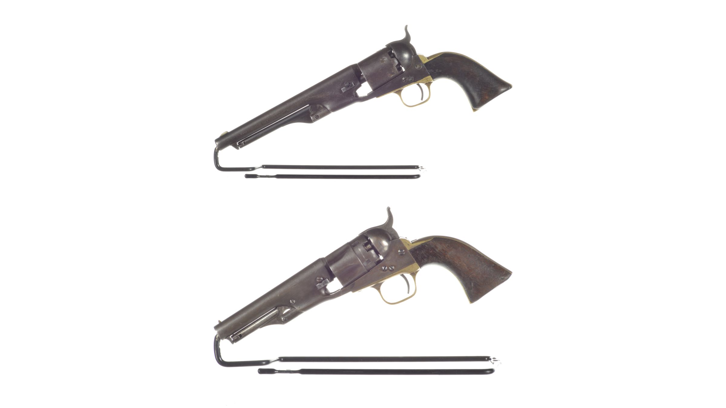 Two American Percussion Revolvers | Rock Island Auction