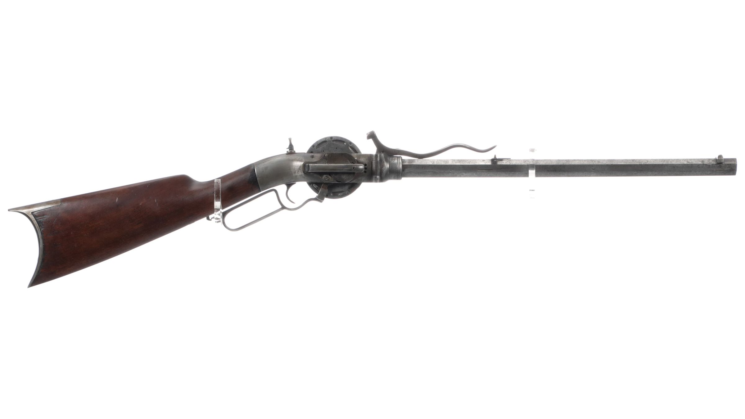 G.P. Foster Porter Patent Percussion Turret Rifle | Rock Island Auction