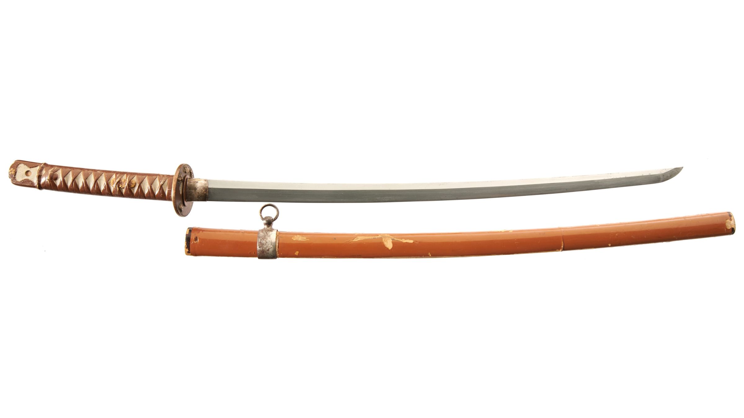 Signed Japanese Sword with Shin Gunto Fittings | Rock Island Auction