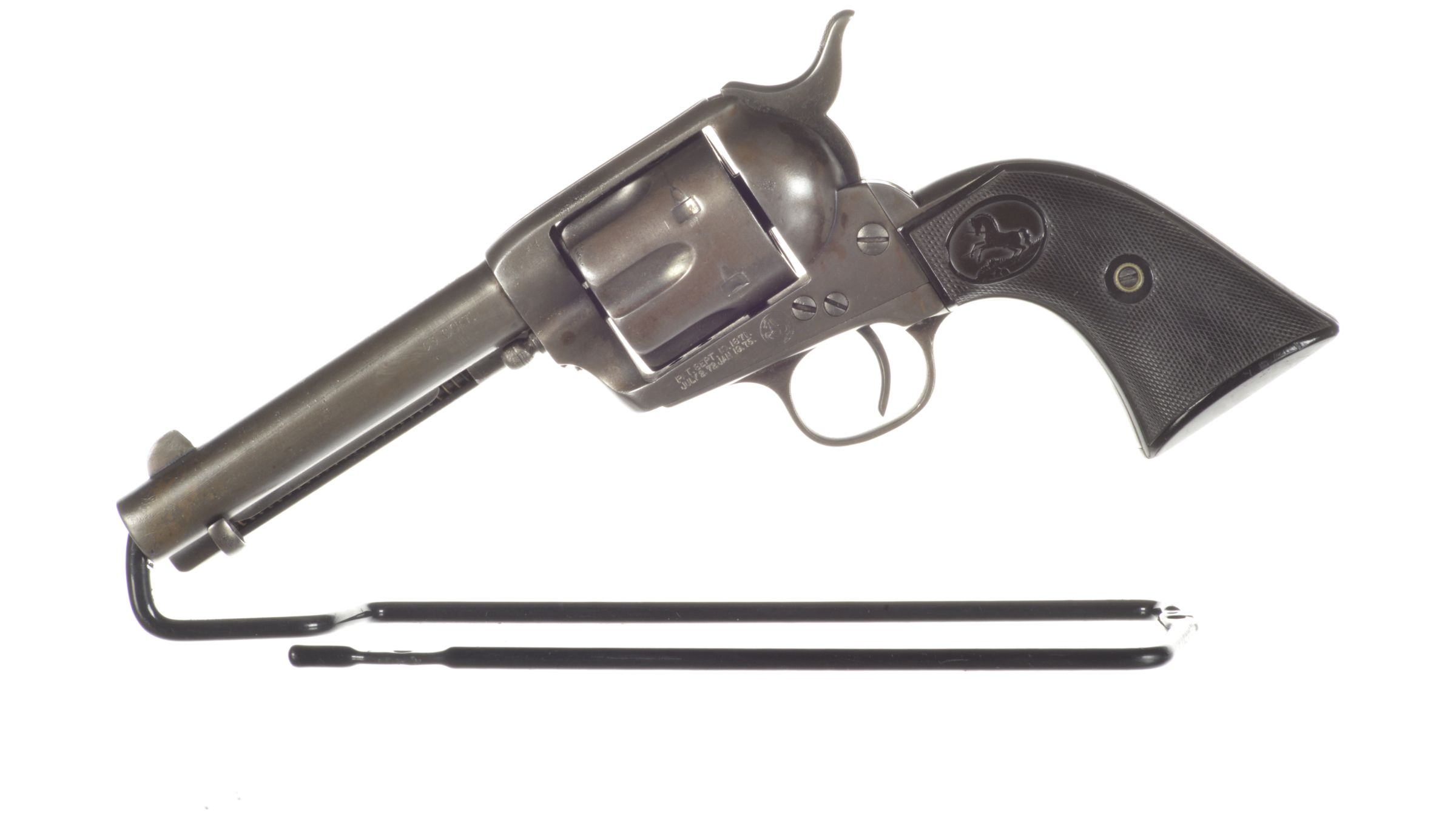 Antique Black Powder Frame Colt Single Action Army Revolver | Rock ...