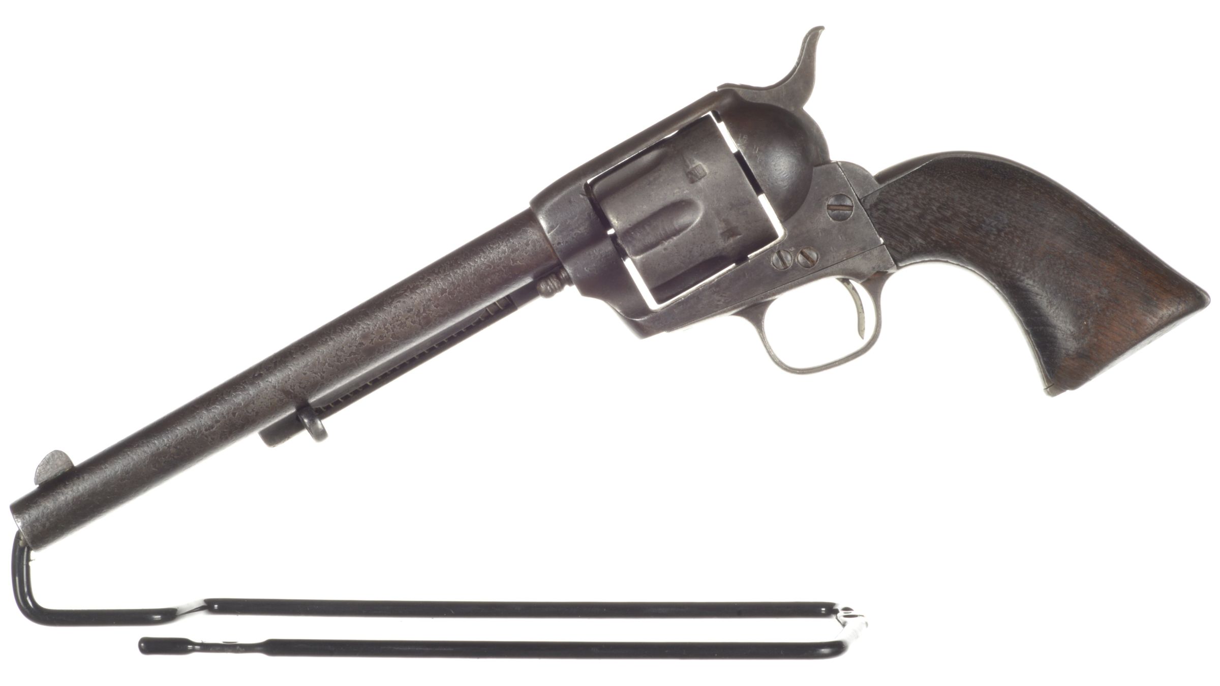 Antique Colt Single Action Army Revolver in 44 Rimfire | Rock Island ...