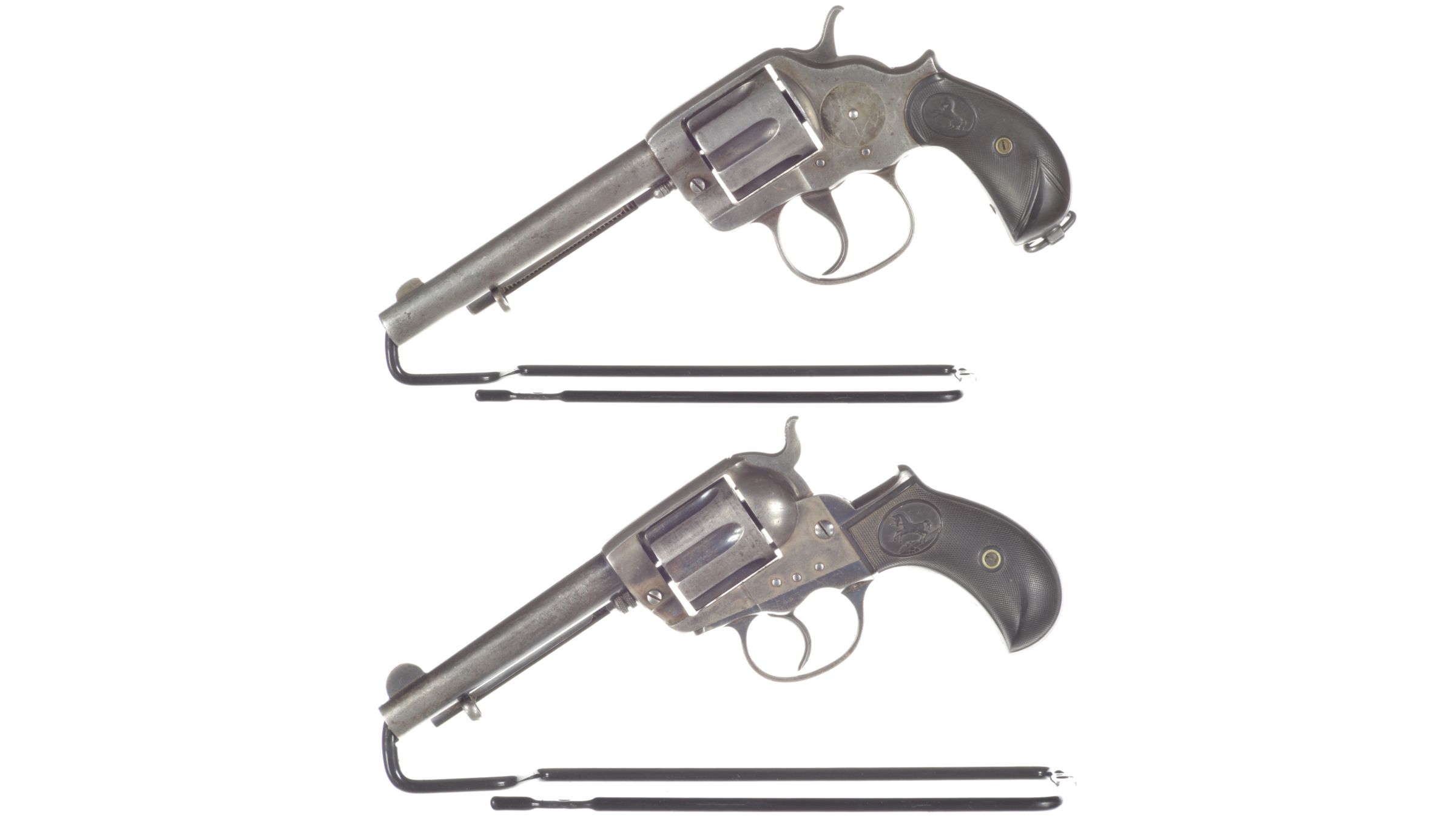 Two Colt Double Action Revolvers | Rock Island Auction
