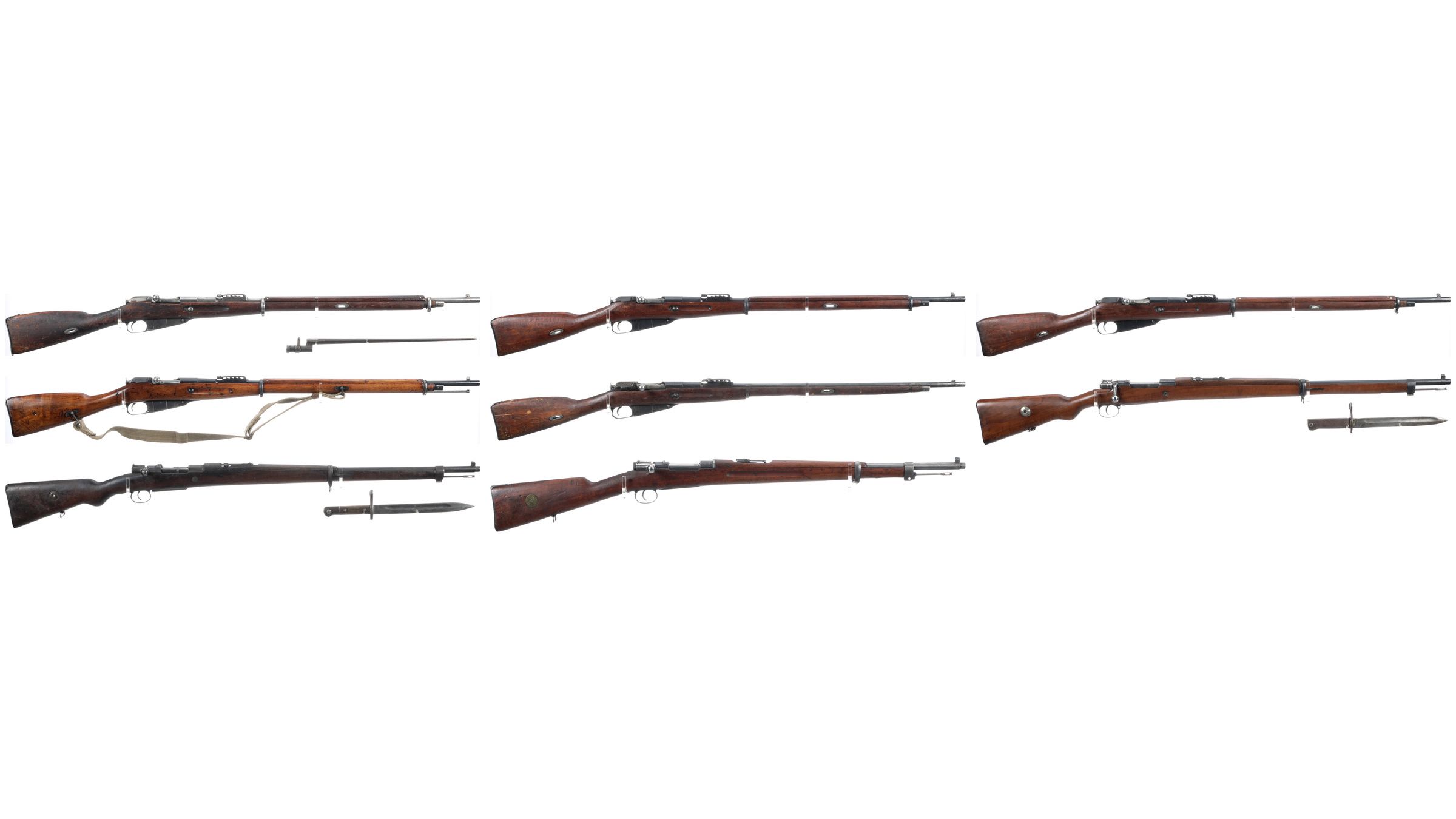 Eight European Military Bolt Action Rifles | Rock Island Auction