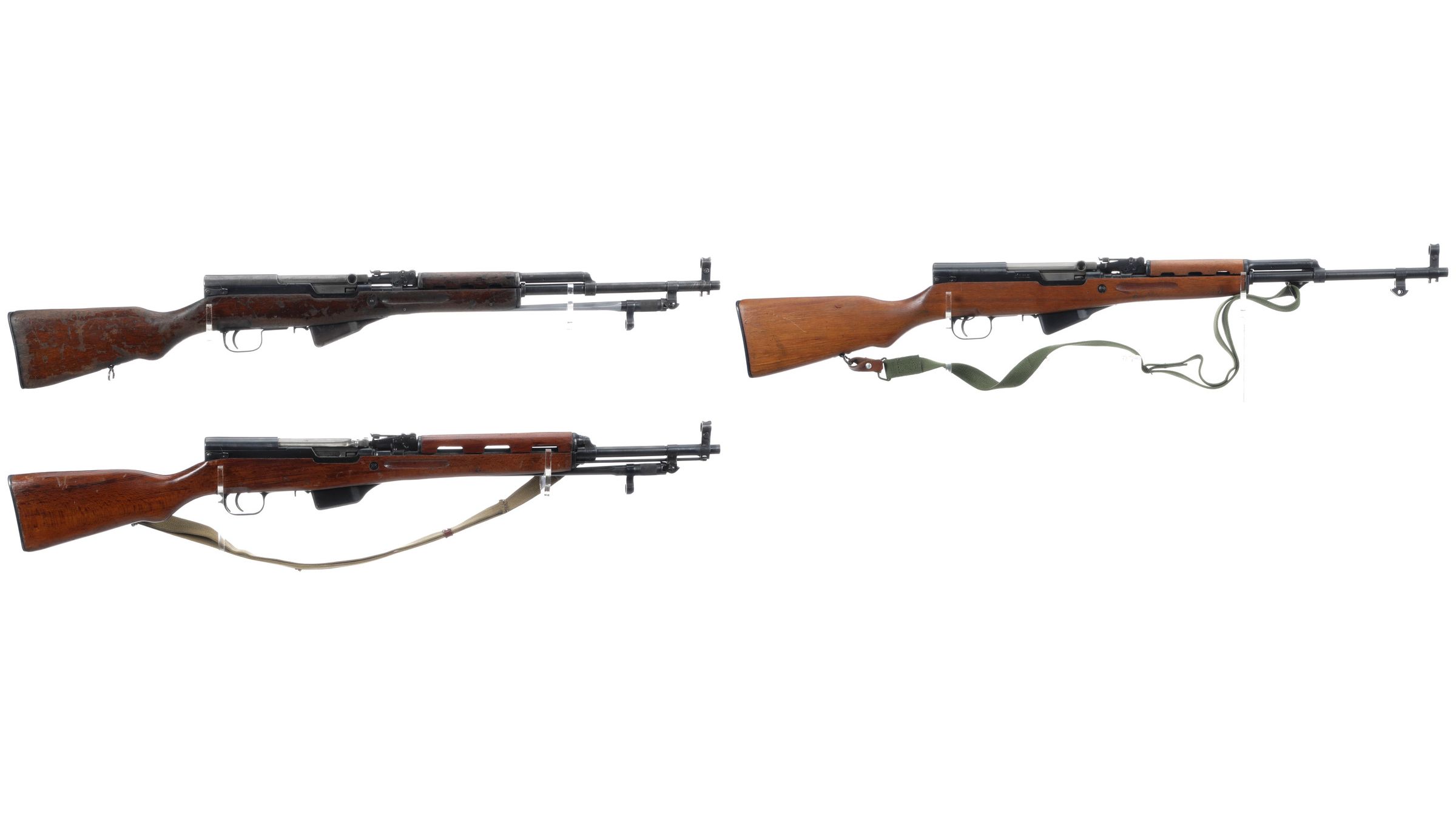 Three SKS Semi-Automatic Rifles | Rock Island Auction