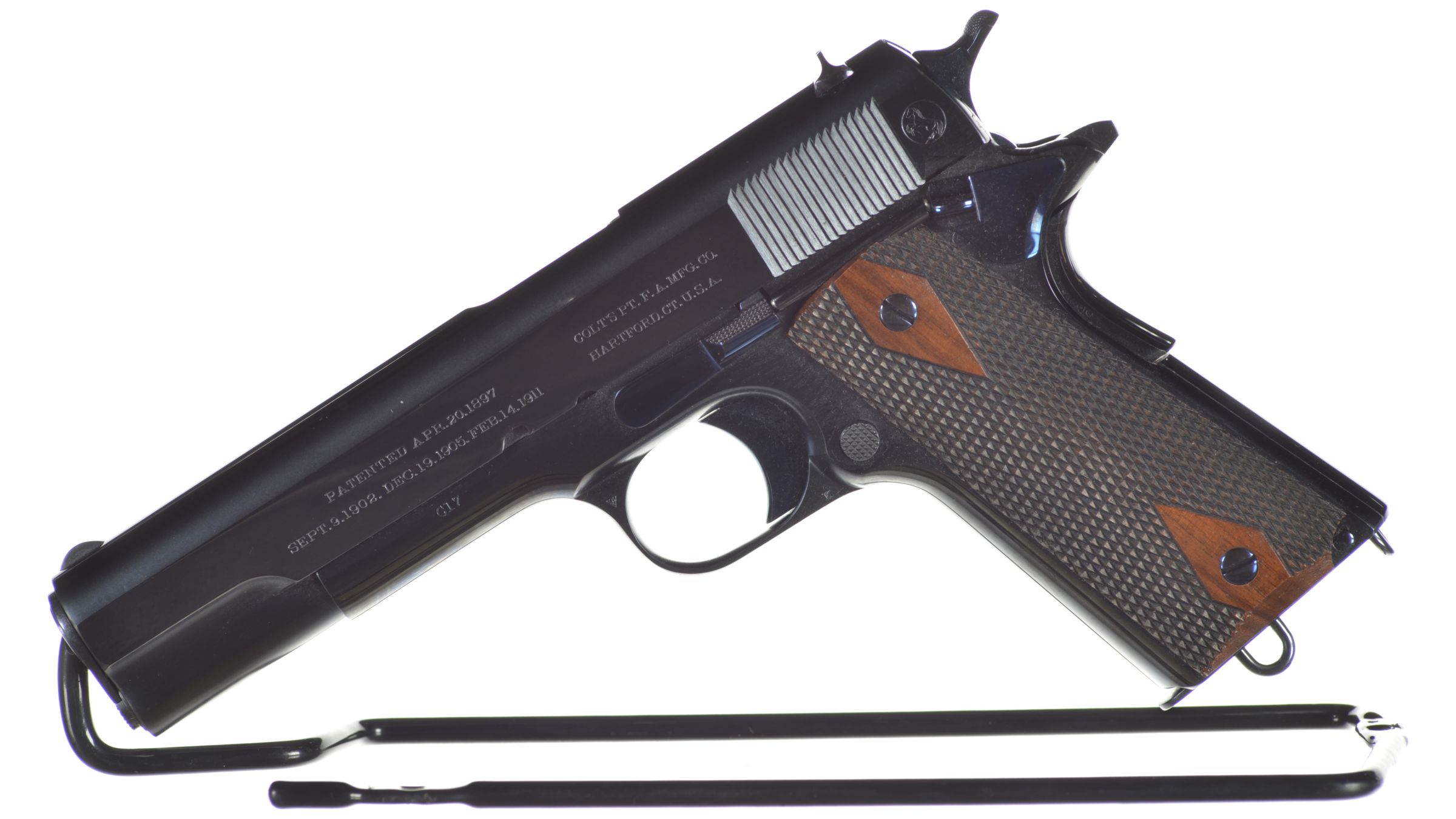 Two Digit Serial Number C17 Colt Government Model Pistol | Rock Island ...