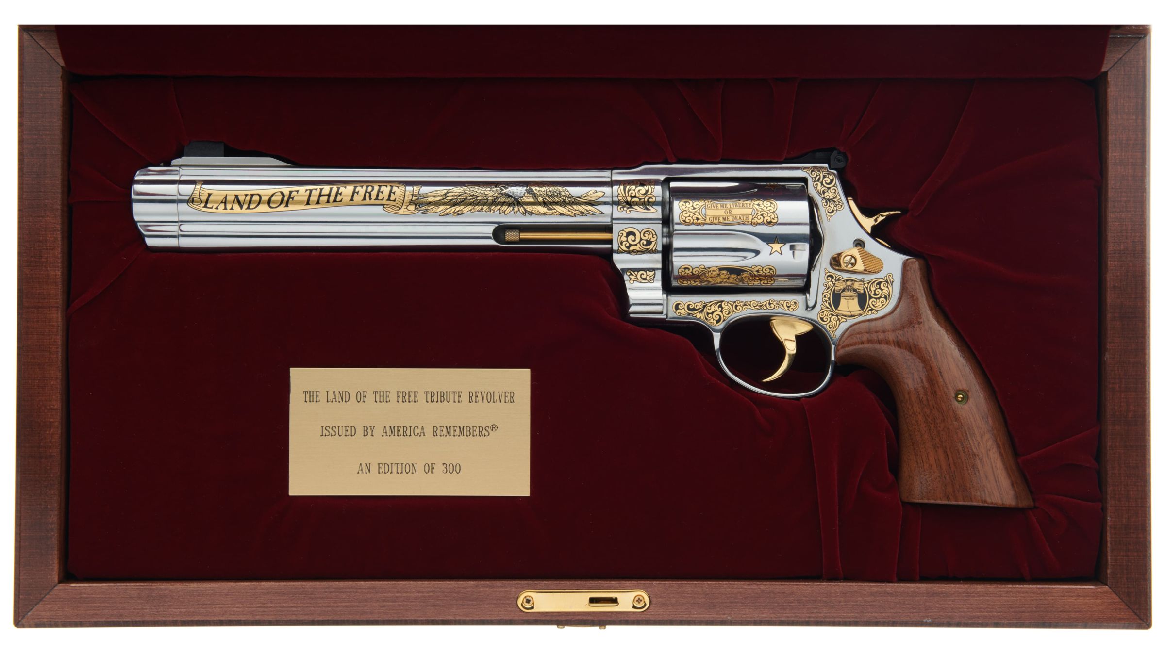 Smith & Wesson Model 500 Land of the Free Revolver | Rock Island Auction