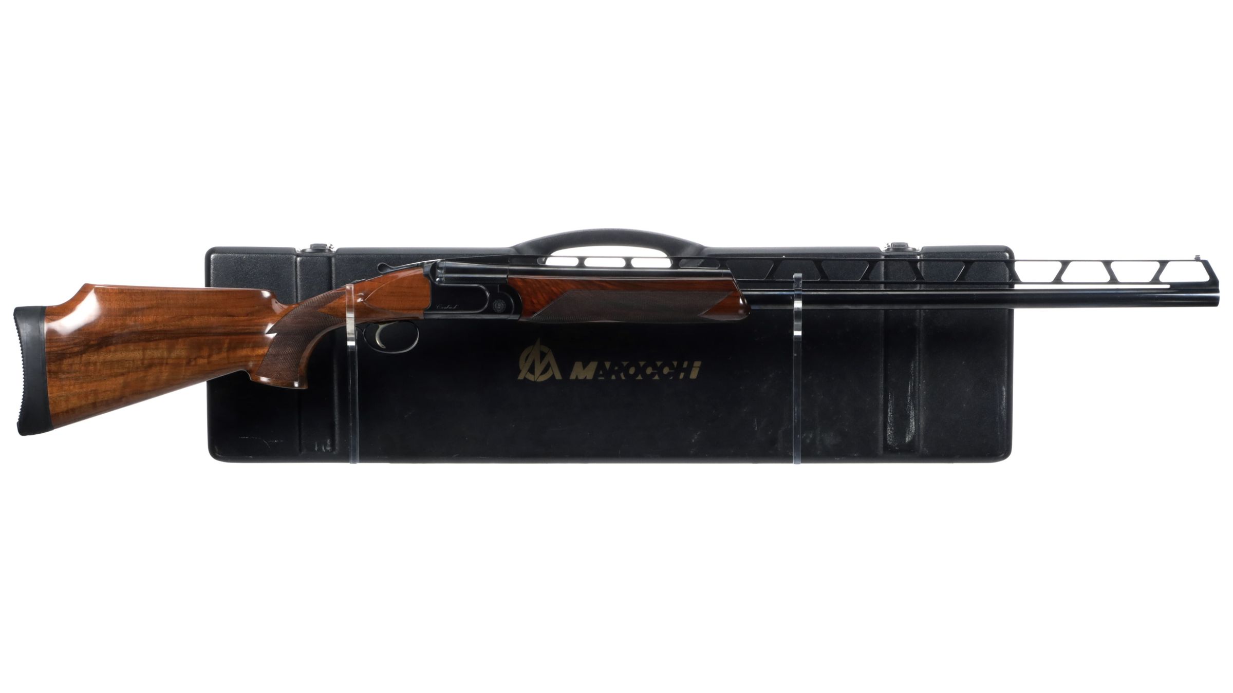 Marocchi Contrast Single Barrel Trap Shotgun with Case | Rock Island ...