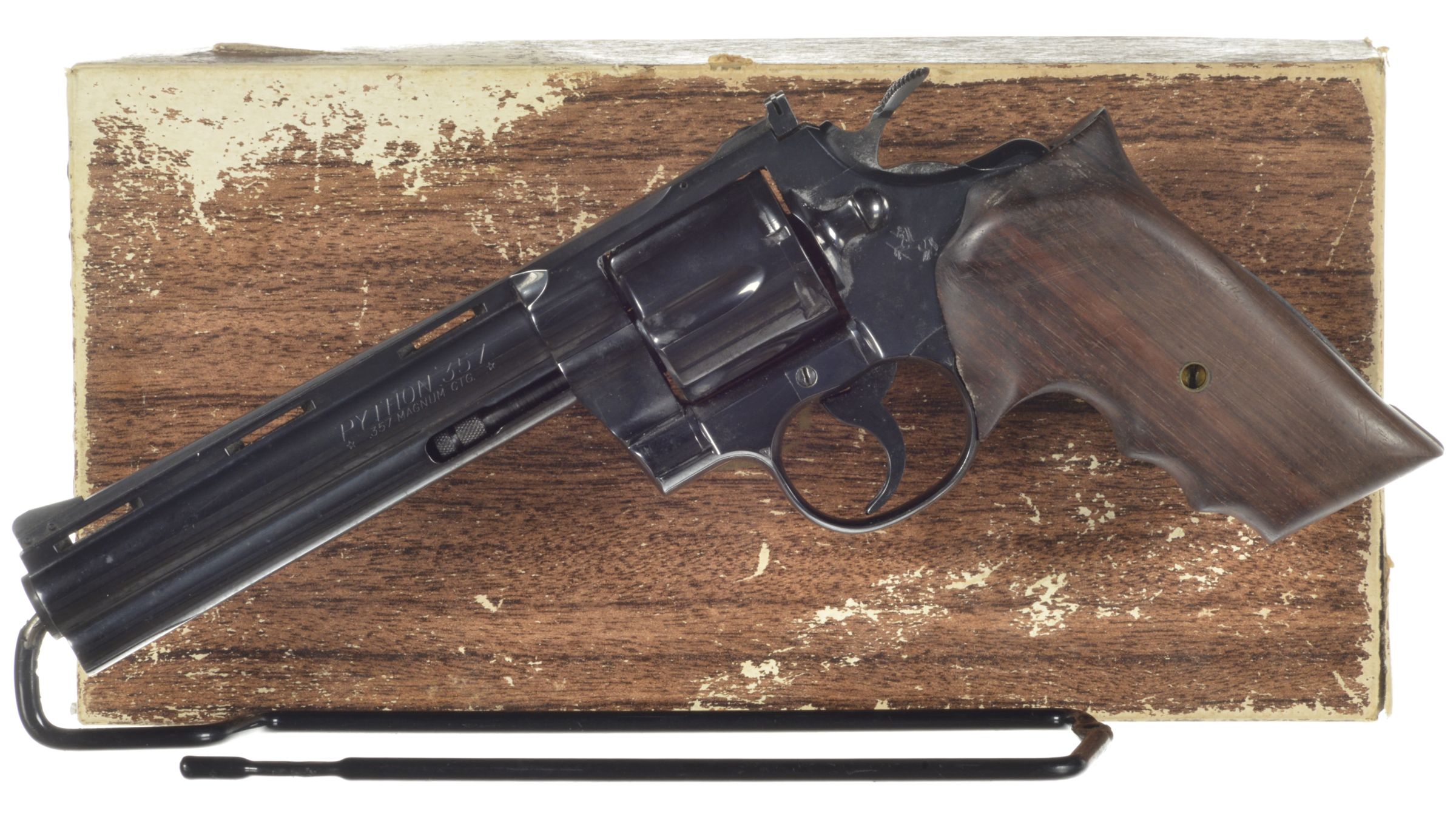 Colt Python Double Action Revolver with Box | Rock Island Auction